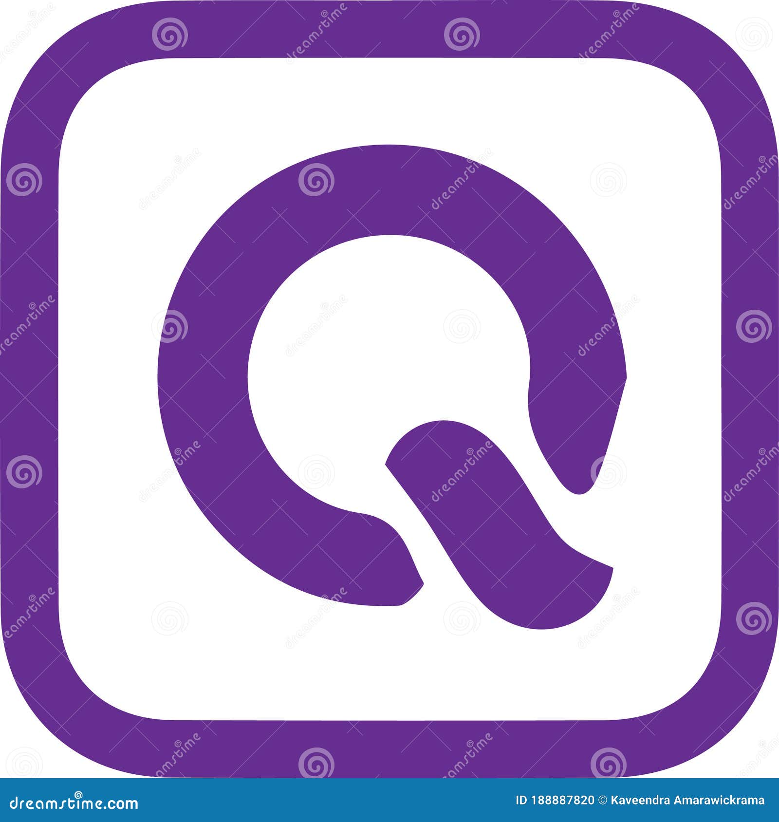 Abstract App Icon Logo on White Stock Vector - Illustration of draw ...