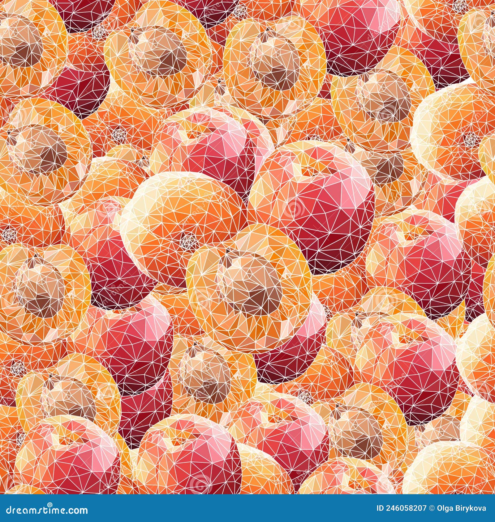 Abstract apricot stock illustration. Illustration of botanical - 246058207