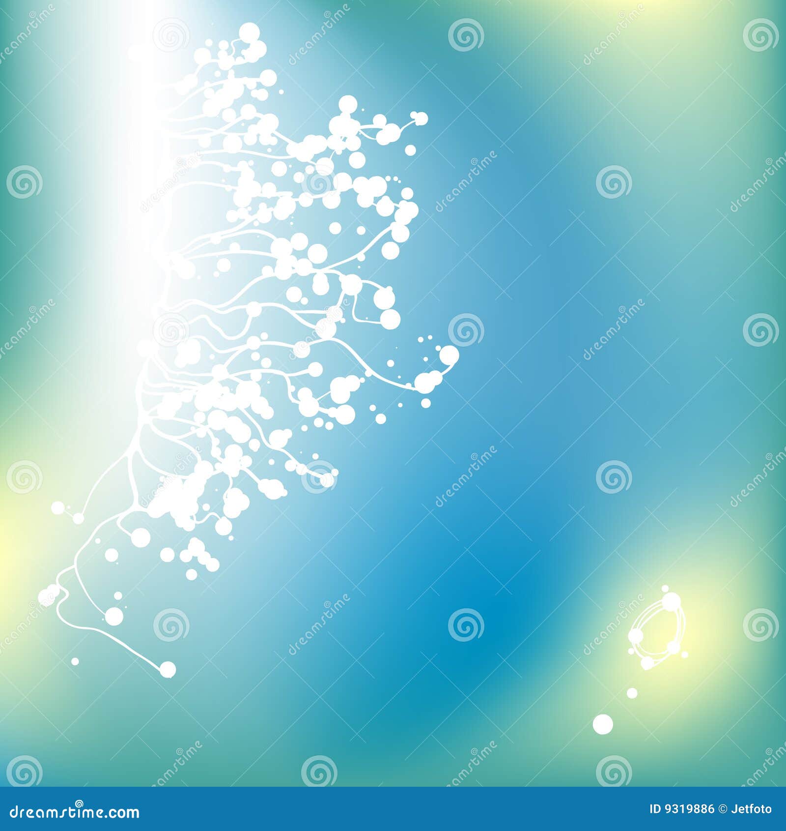 Aqua Background Vector Illustration | CartoonDealer.com #3148164
