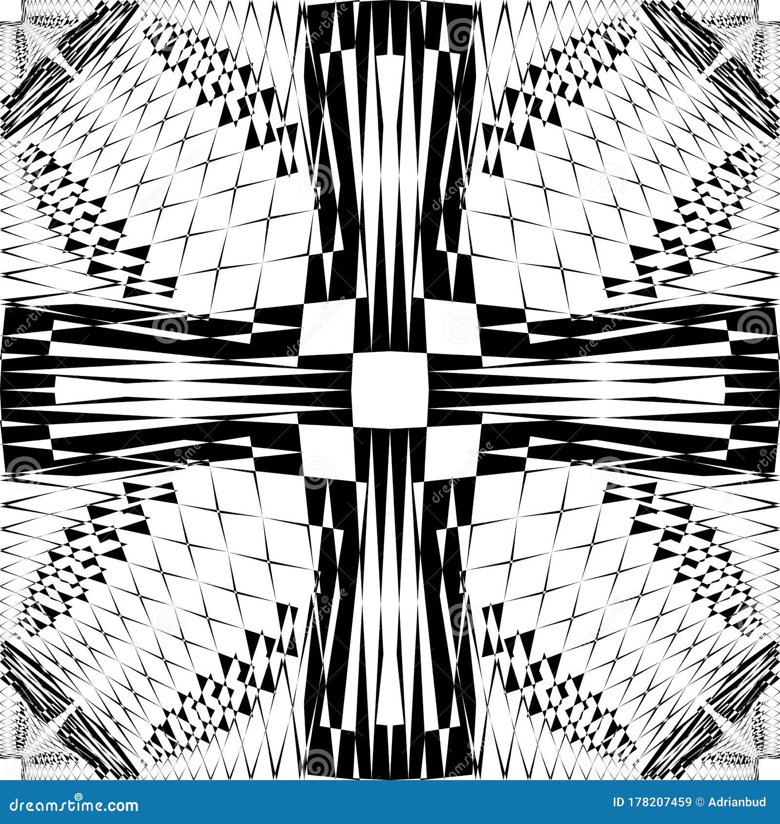 Abstract Arabesque Fence Developement Project Cross Design Black on ...