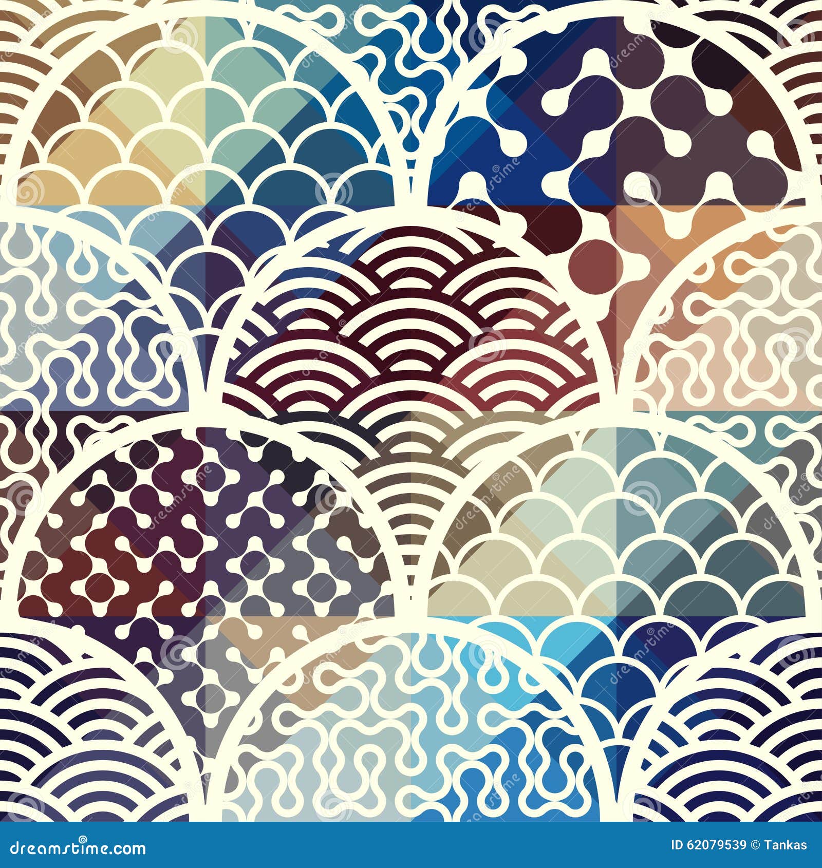 Abstract arc pattern stock vector. Illustration of curve - 62079539