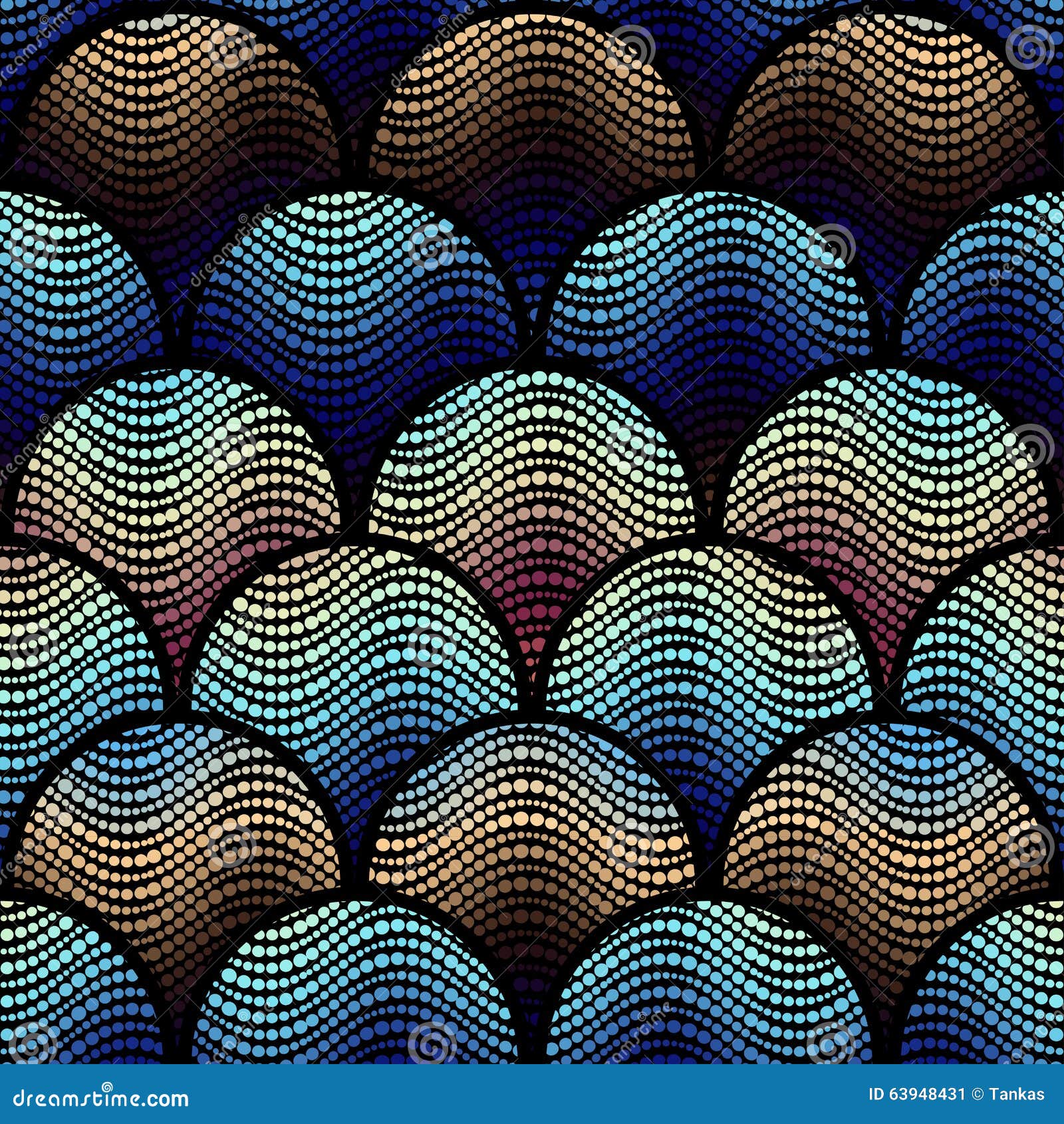 Abstract arc pattern stock vector. Illustration of abstract - 63948431