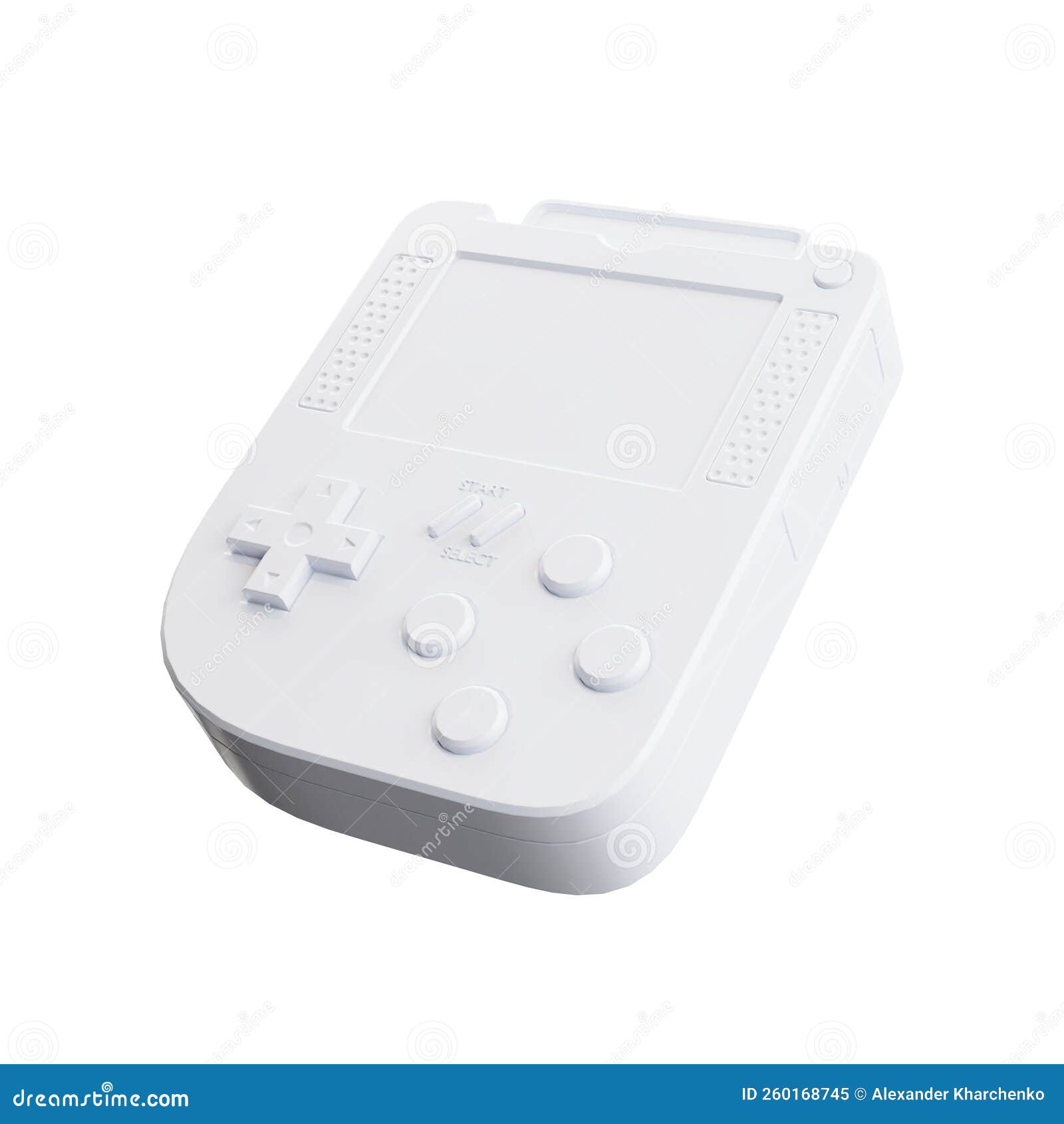 Abstract Arcade Old School Joypad, Gamepad or Game Console in Clay ...