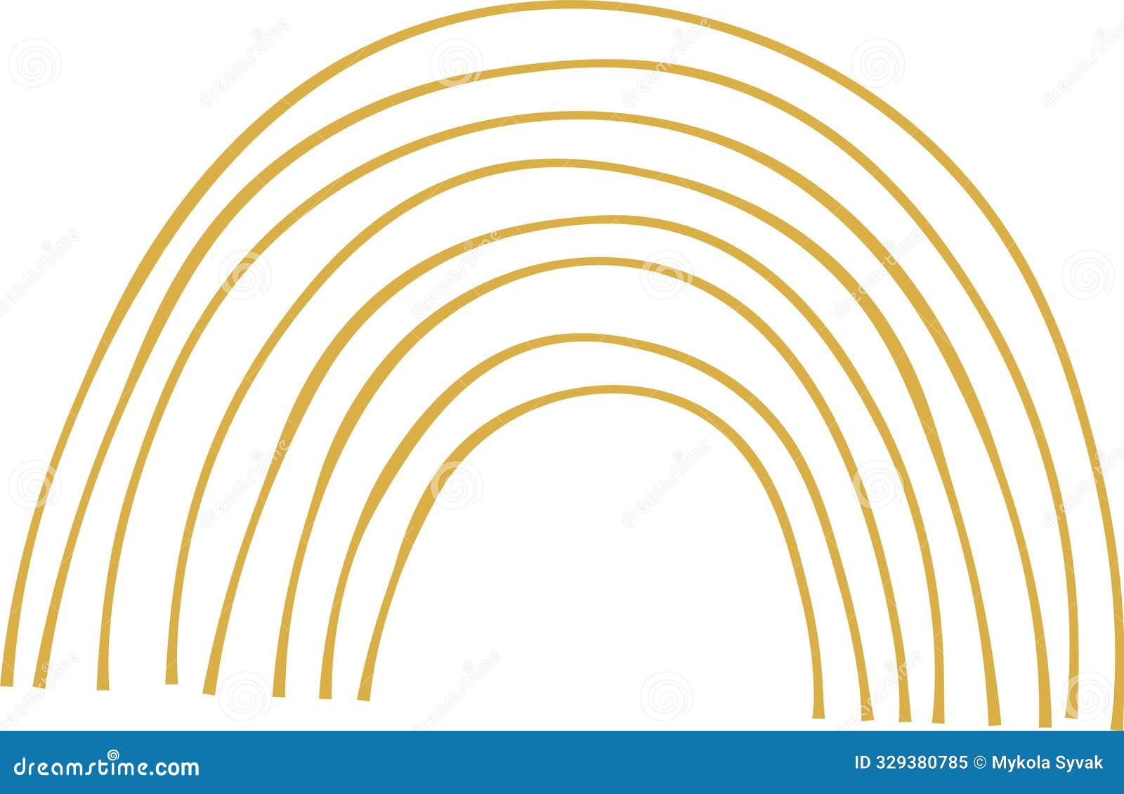 Abstract Arch Lines Doodle stock illustration. Illustration of doodle ...