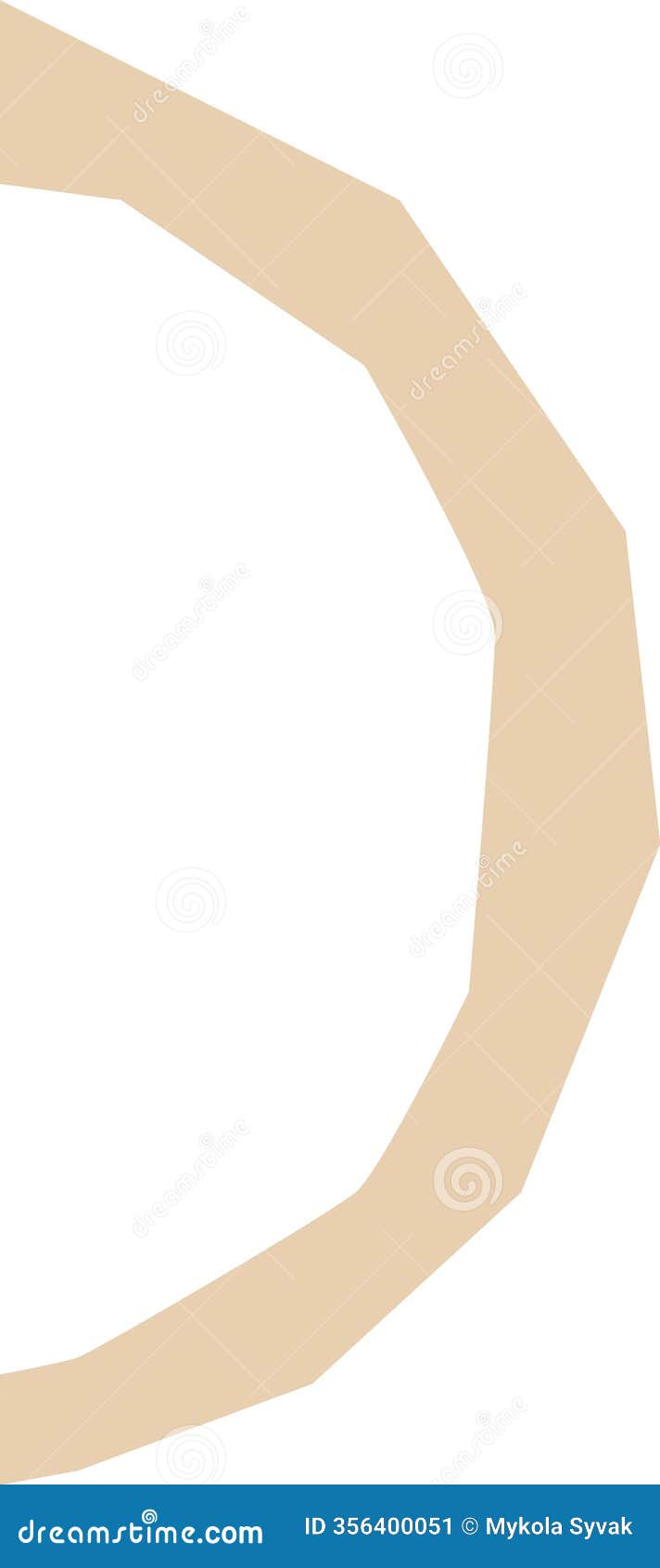 Abstract Arch Shape stock illustration. Illustration of element - 356400051