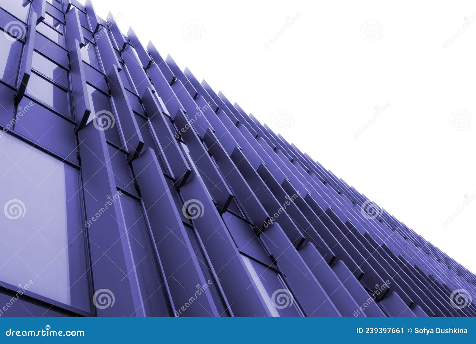 Abstract Architectural Background. Violet Building Structure Backdrop ...