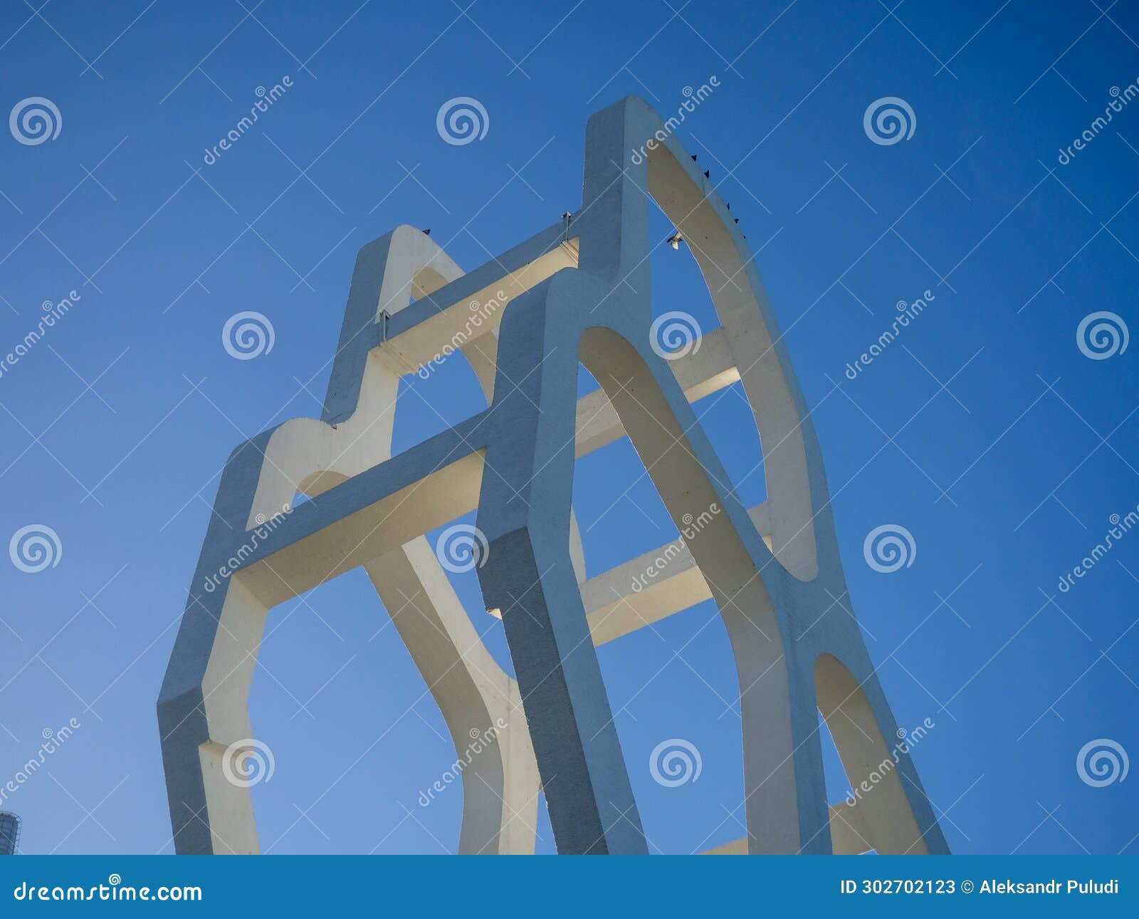 Abstract Architectural Composition. Batumi Stock Image - Image of ...