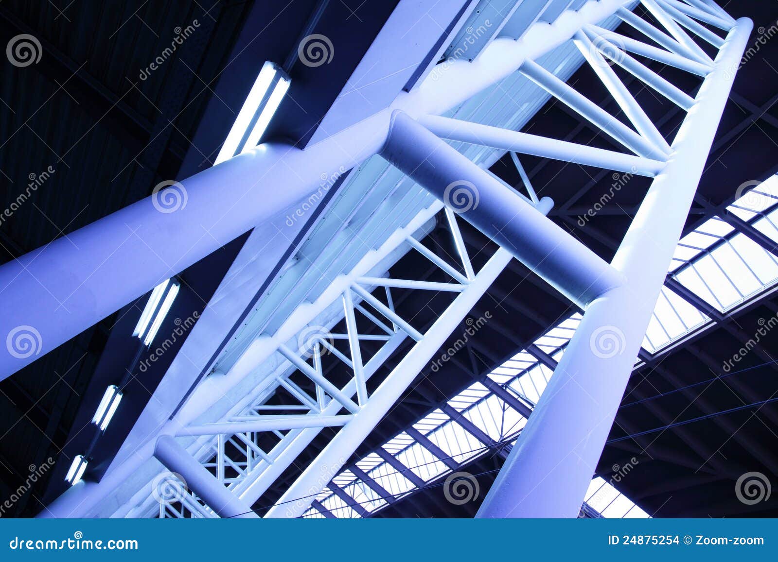 Abstract Architectural Construction Stock Photo - Image of construction ...