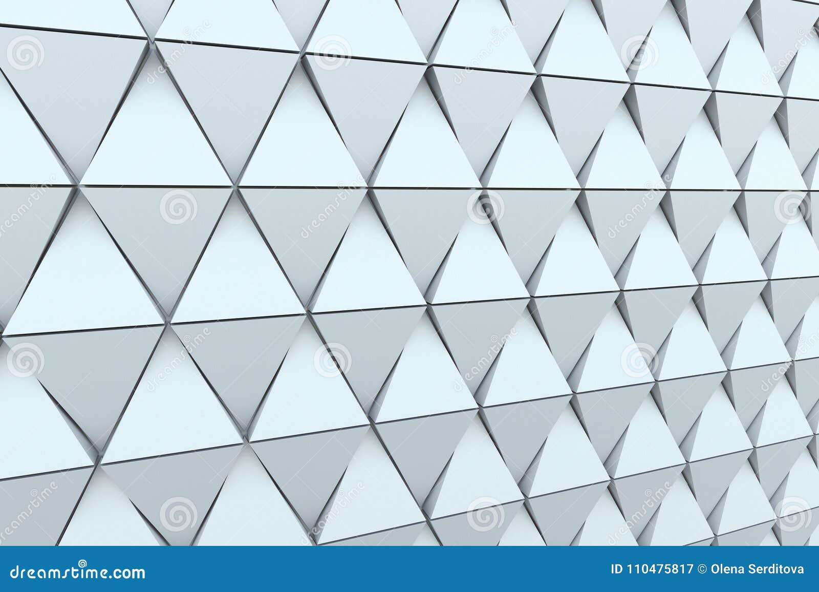 Hinged Triangle Box Die Cut Template Cartoon Vector | CartoonDealer.com ...