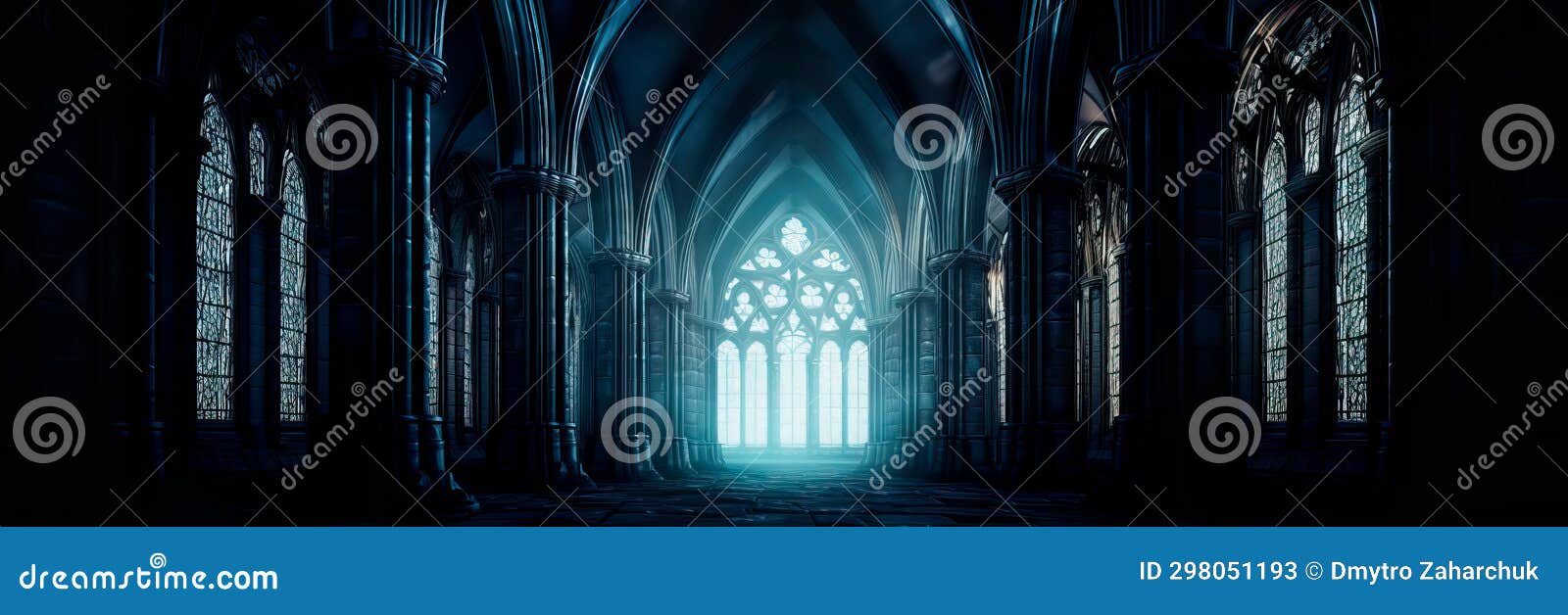 Abstract Architectural Shadows in the Context of a Gothic Cathedral ...