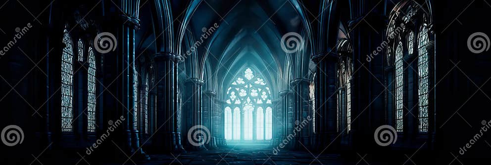 Abstract Architectural Shadows in the Context of a Gothic Cathedral ...