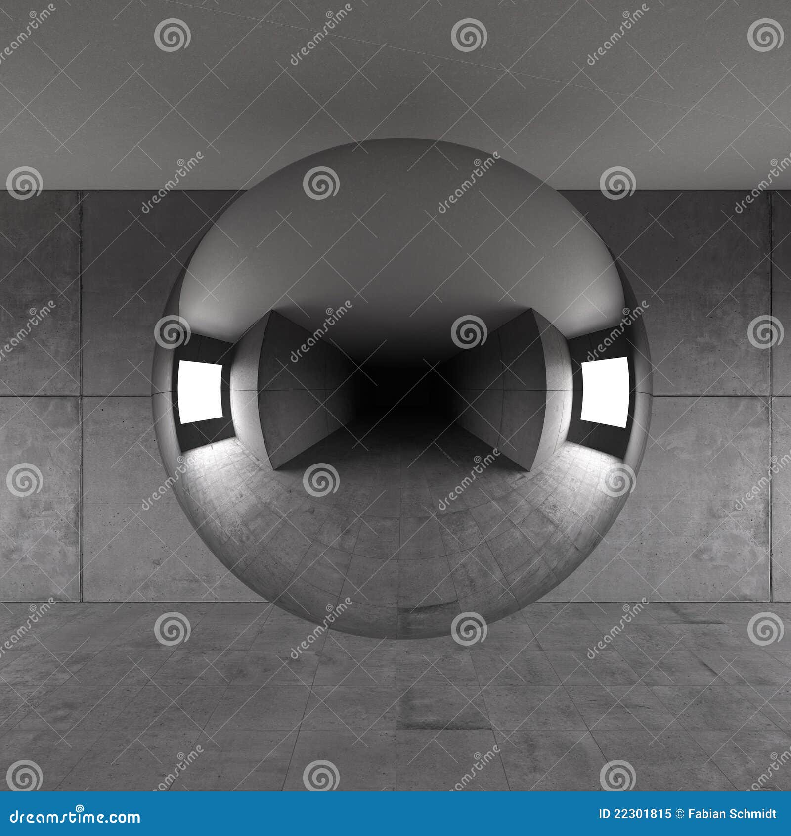 Abstract Architectural Sphere Stock Illustration - Illustration of ...