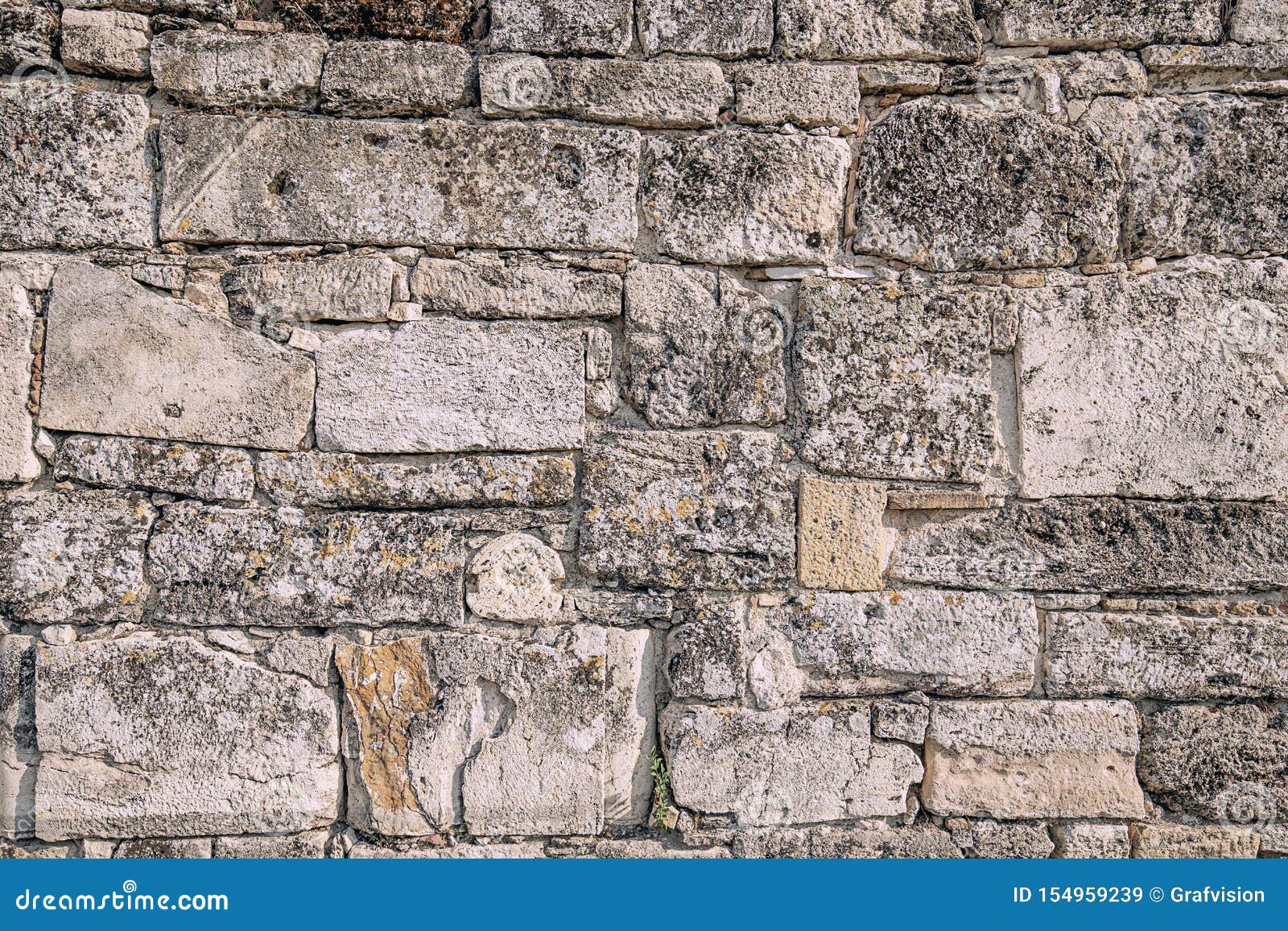Abstract Architectural Stone Wall Stock Image - Image of material ...