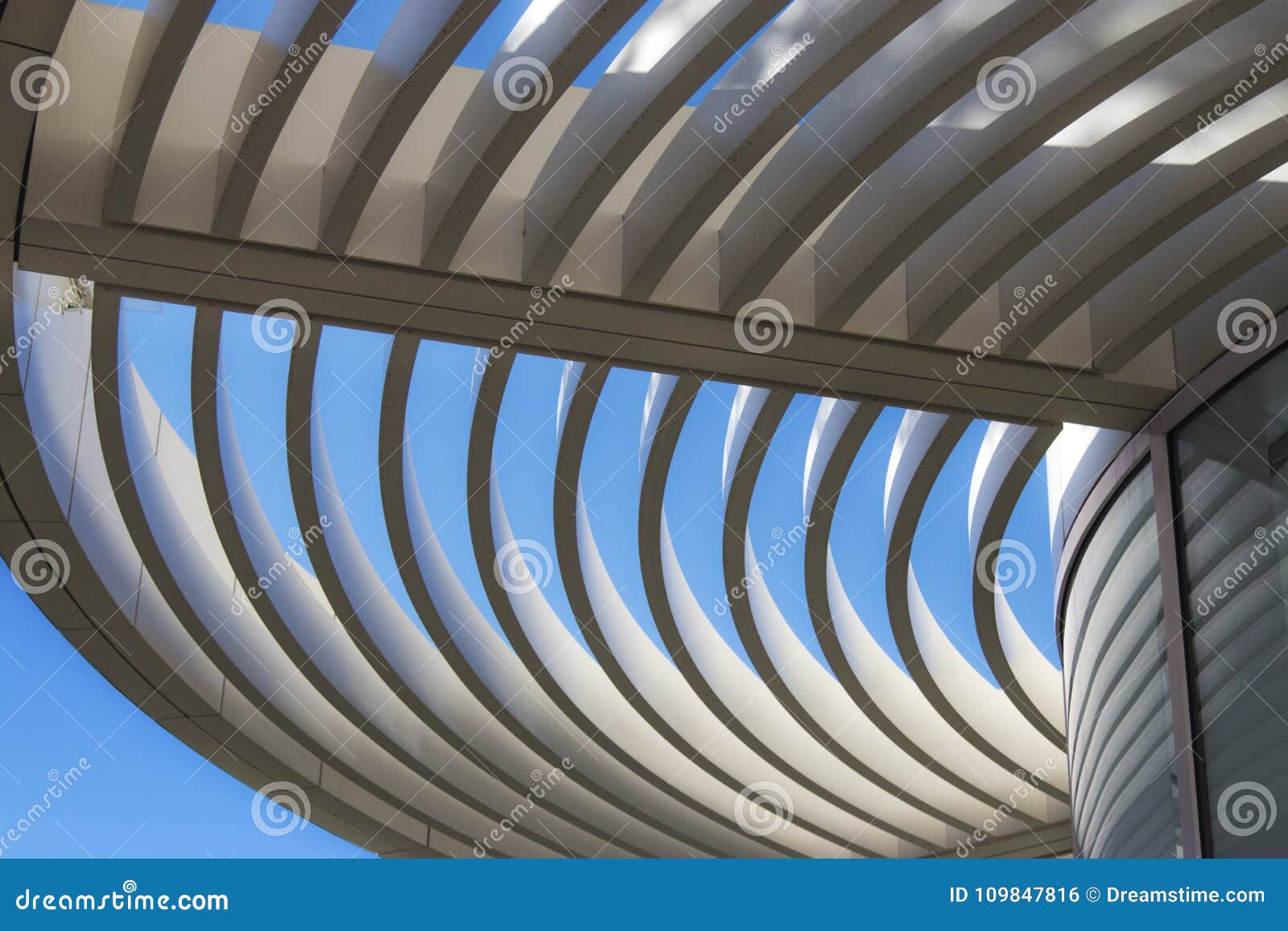 Abstract Architectural Structural Lines Stock Photo - Image of lines ...