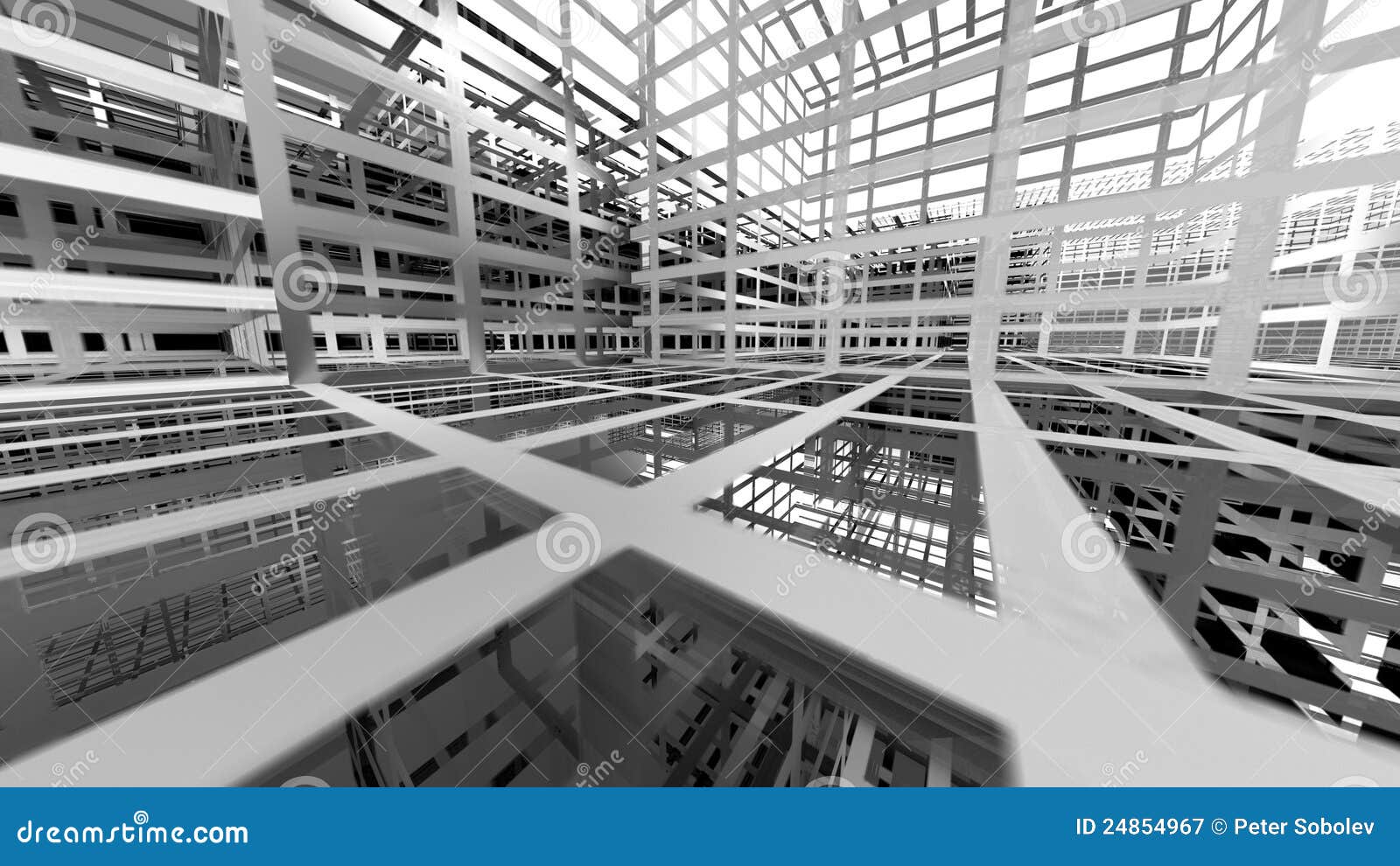 Abstract Architecture Background Stock Illustration - Illustration of ...