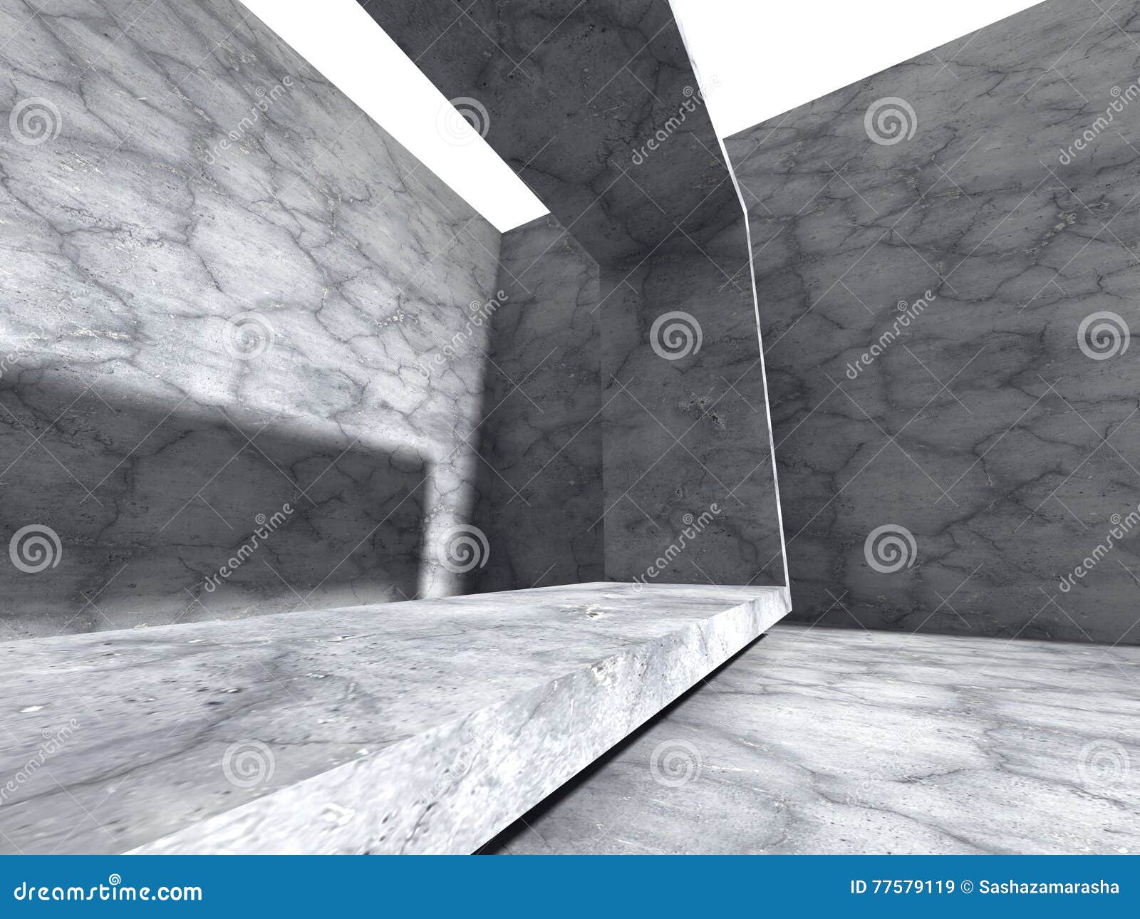 Abstract Architecture Background. Concrete Geometric Construction Stock ...
