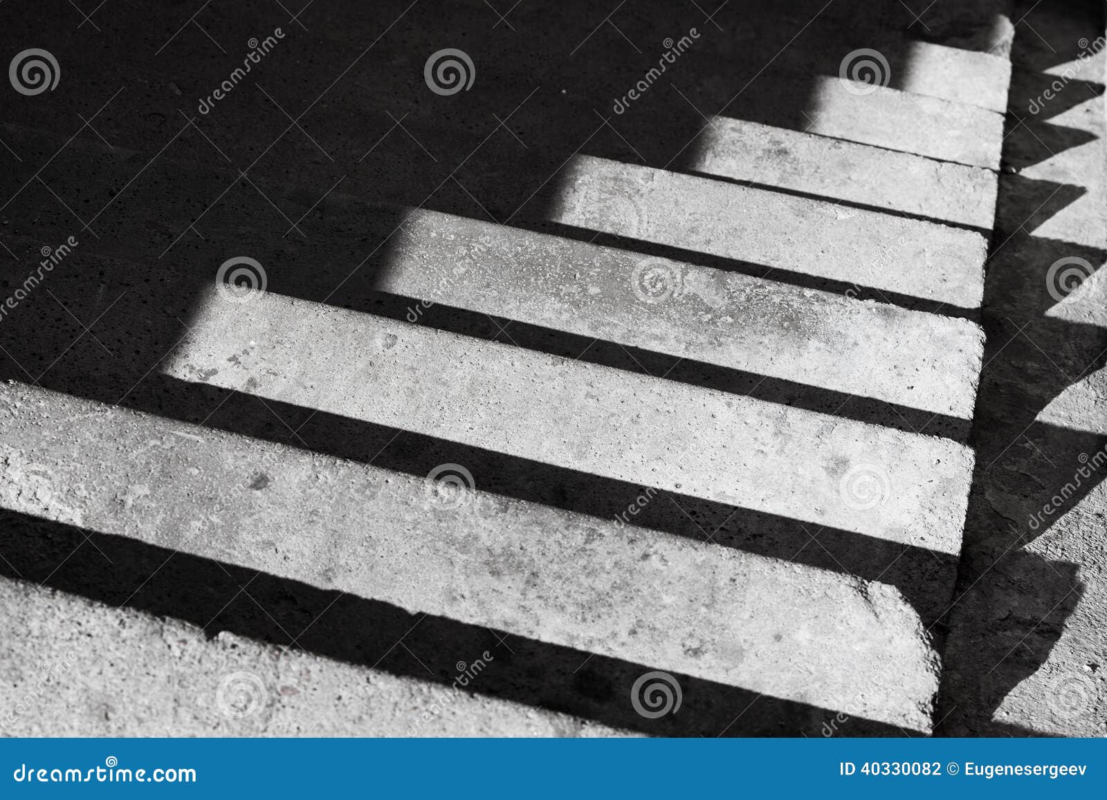 Abstract Architecture Background with Concrete Staircase and Shadow ...