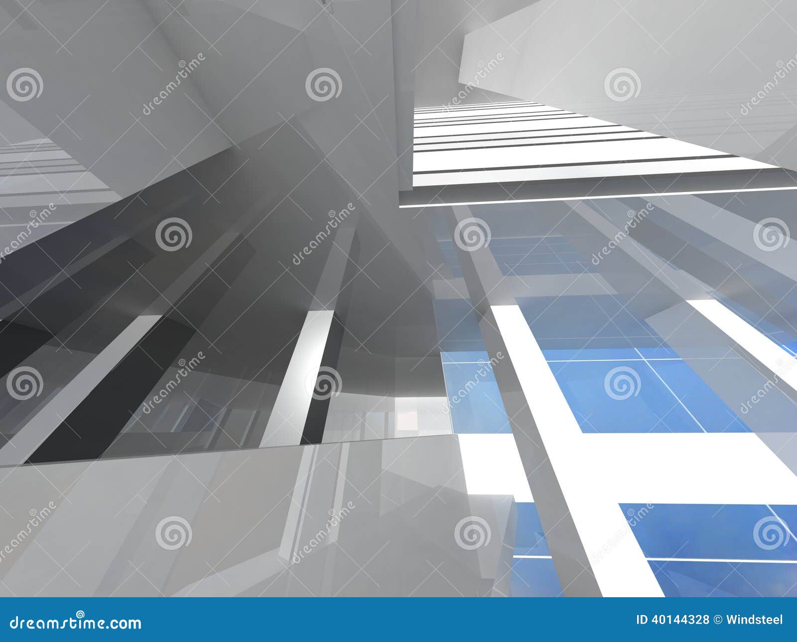 Abstract Architecture Background Stock Illustration - Illustration of ...
