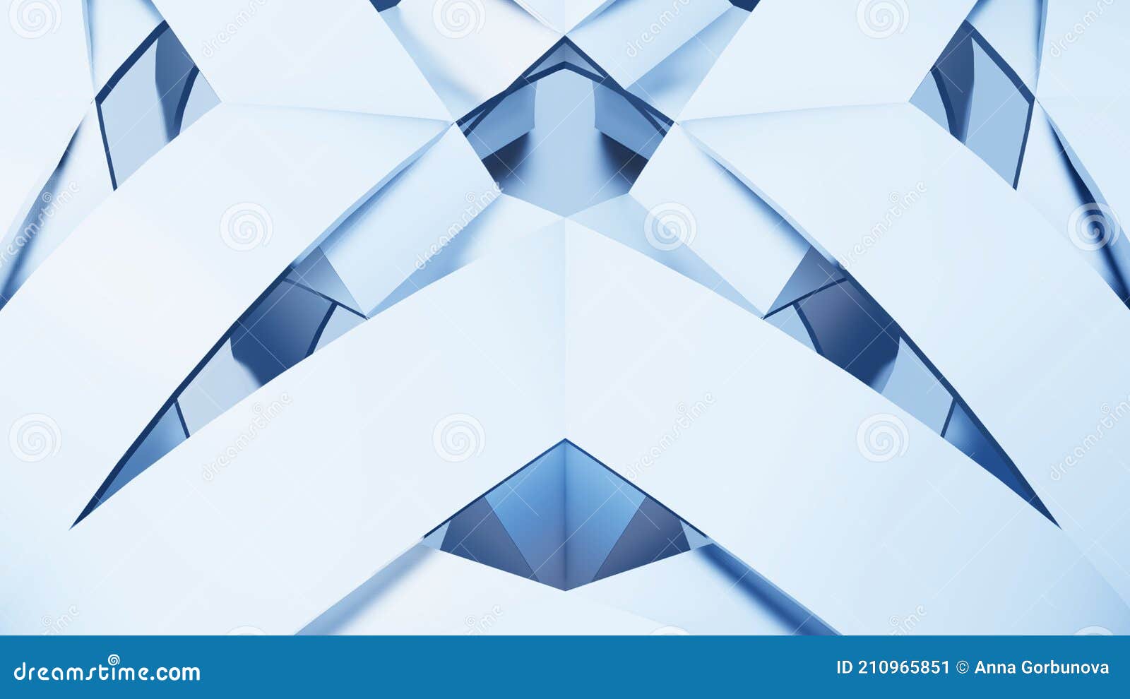 Abstract Architecture Background Geometric Pattern of Design 3d Render ...
