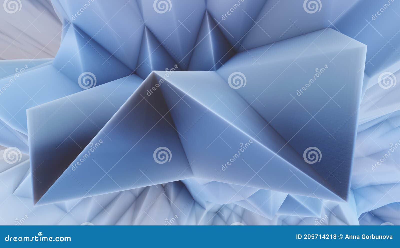 Abstract Architecture Background Gray Triangle Pattern 3d Render Stock ...