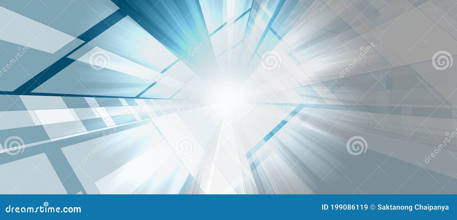 Abstract Architecture Background, Modern Concept 3d Illustration ...