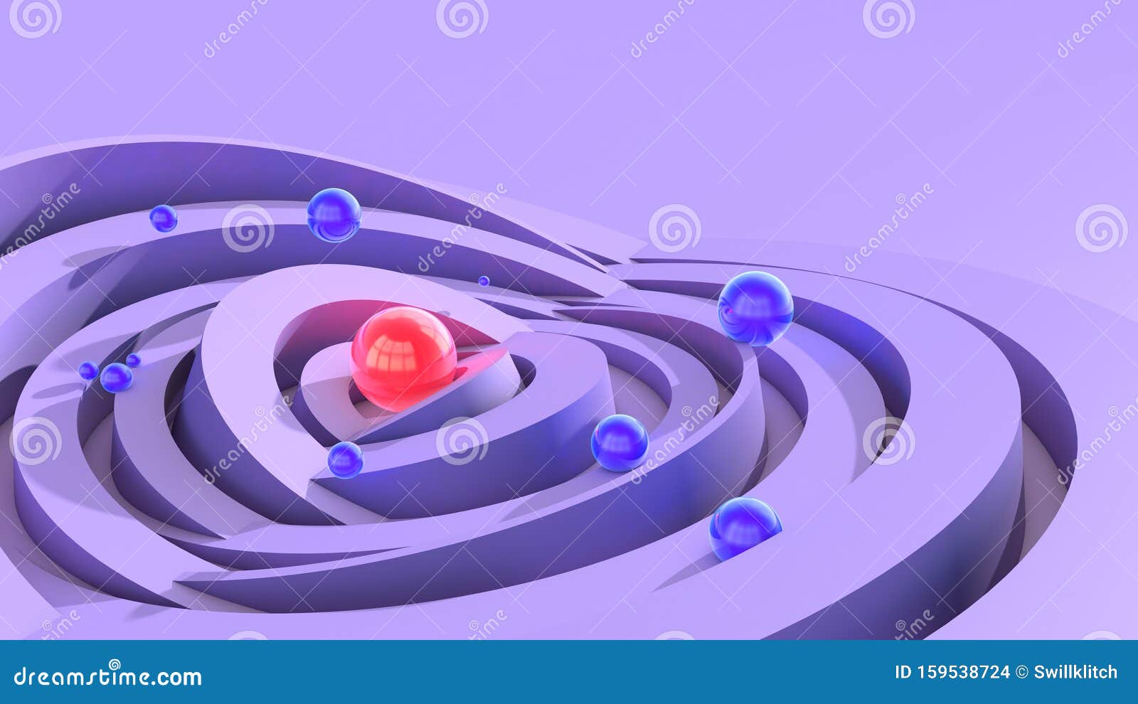 Red Core Of A Sphere Royalty-Free Stock Photography | CartoonDealer.com ...