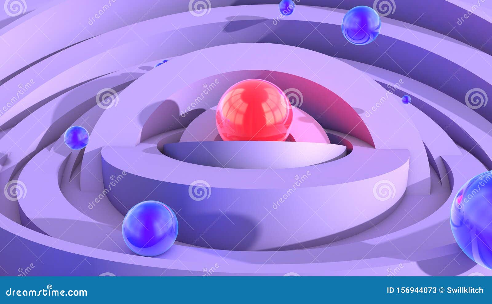 Red Core Of A Sphere Royalty-Free Stock Photography | CartoonDealer.com ...