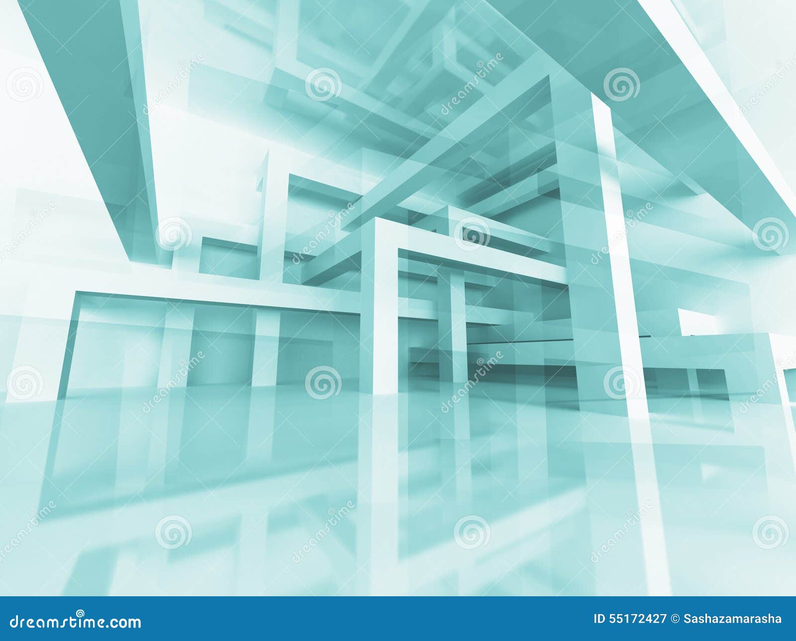 Abstract Architecture Braced Construction Structure Background Stock ...