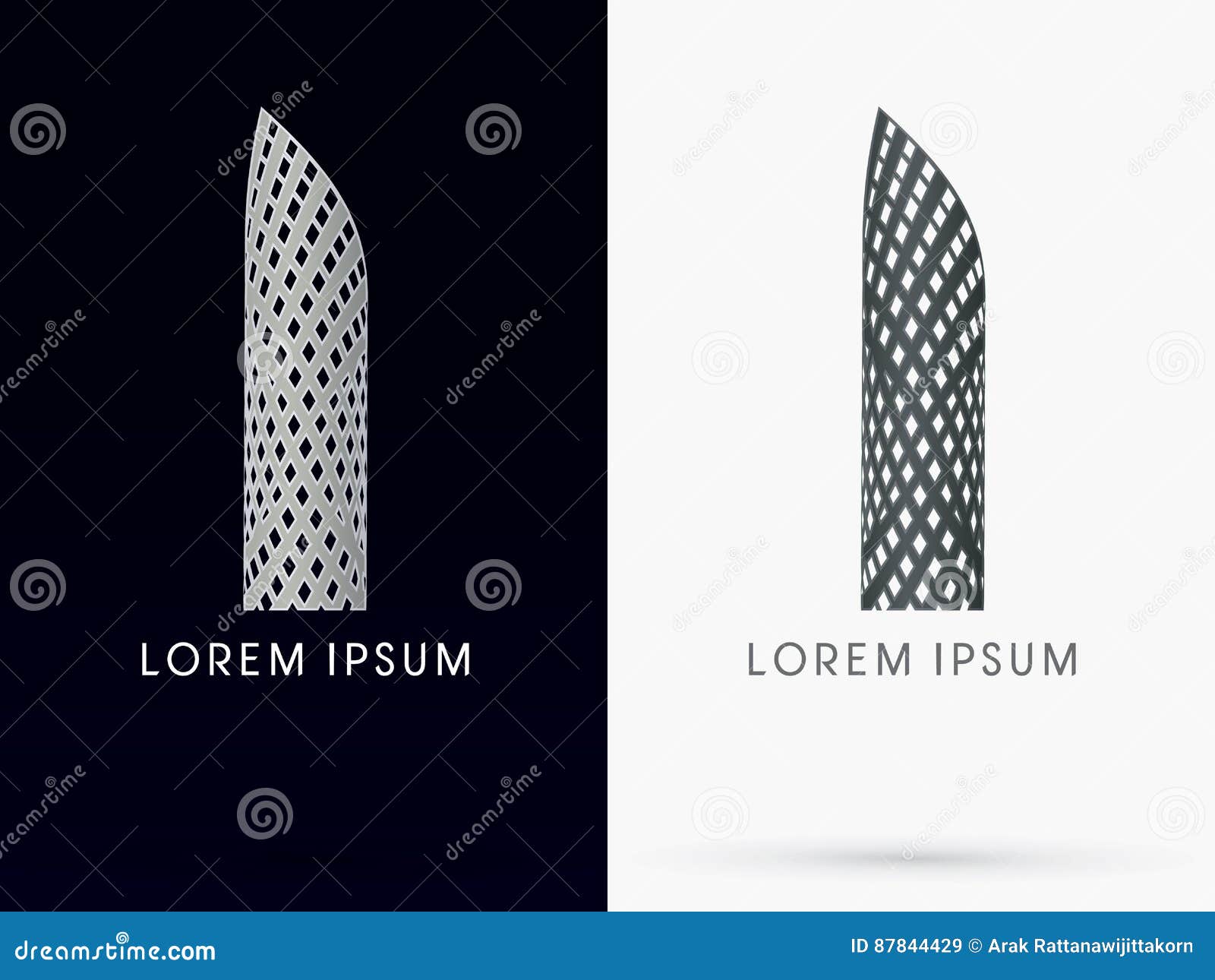 Abstract Architecture Building Stock Vector - Illustration of business ...