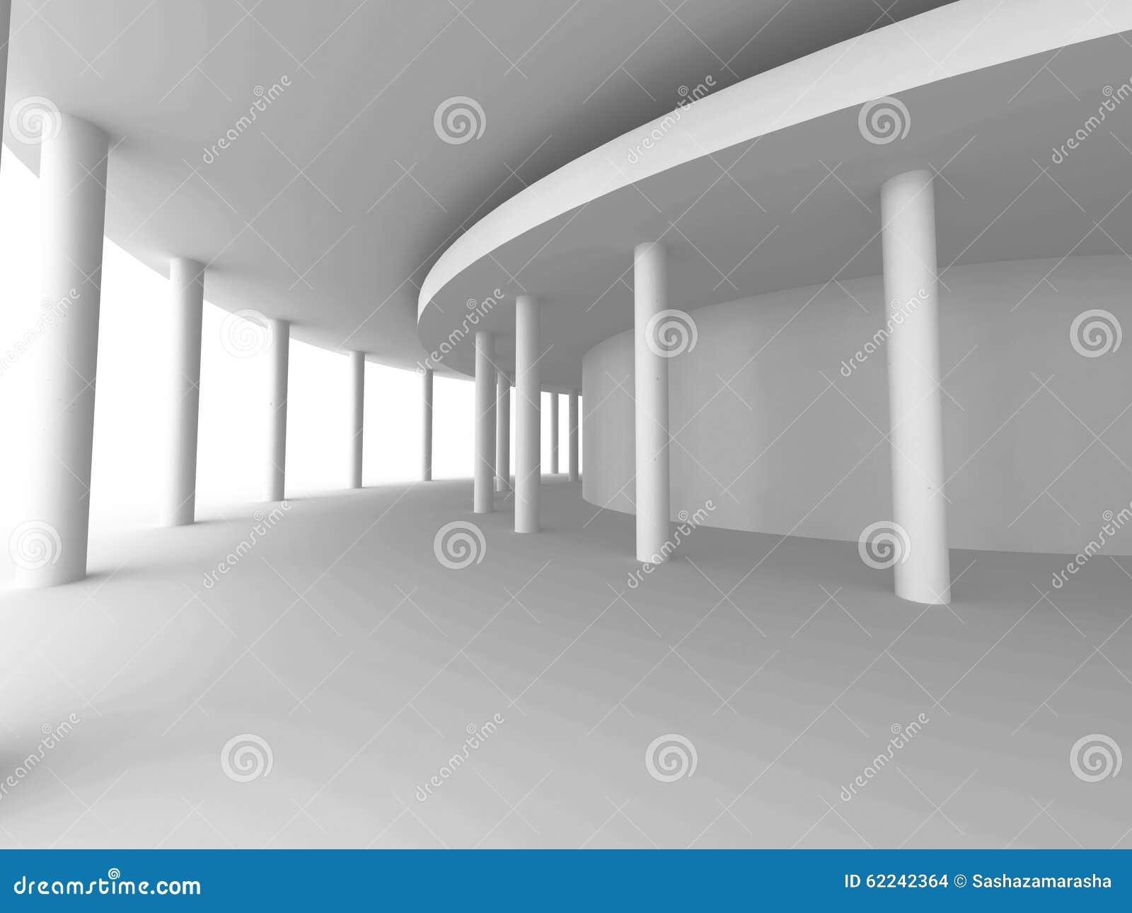 Abstract Architecture Column Design Background Stock Illustration ...