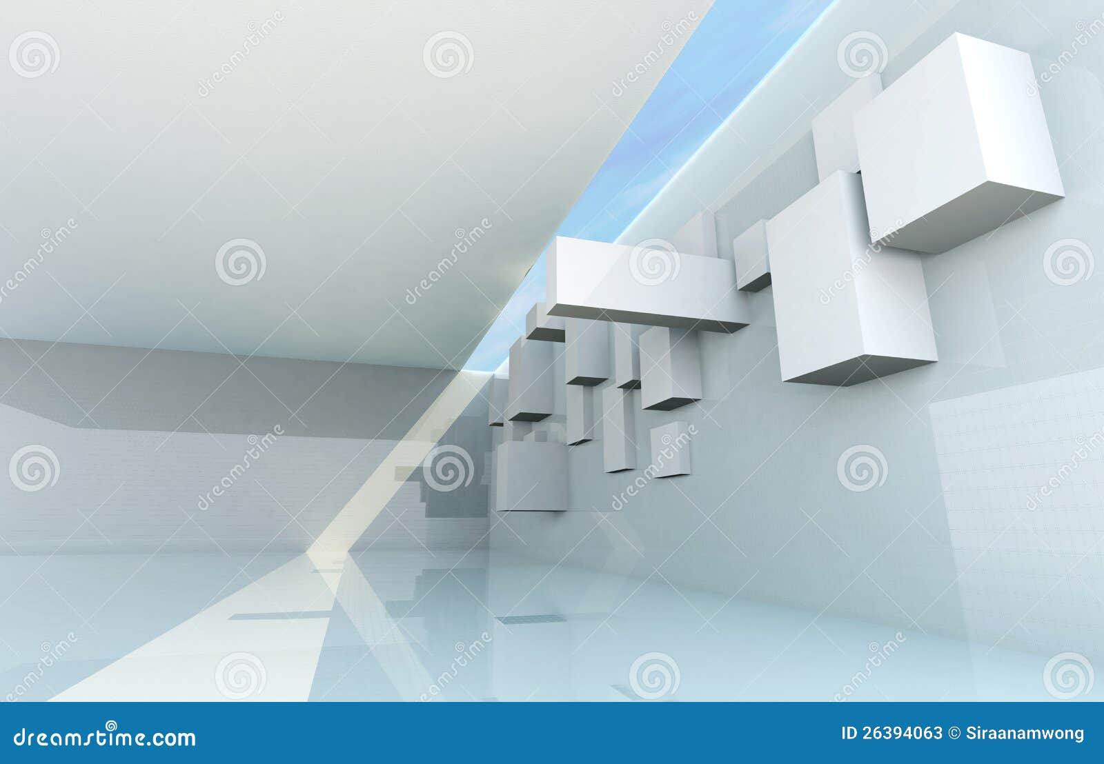 Abstract Architecture Concept Stock Illustration - Illustration of ...