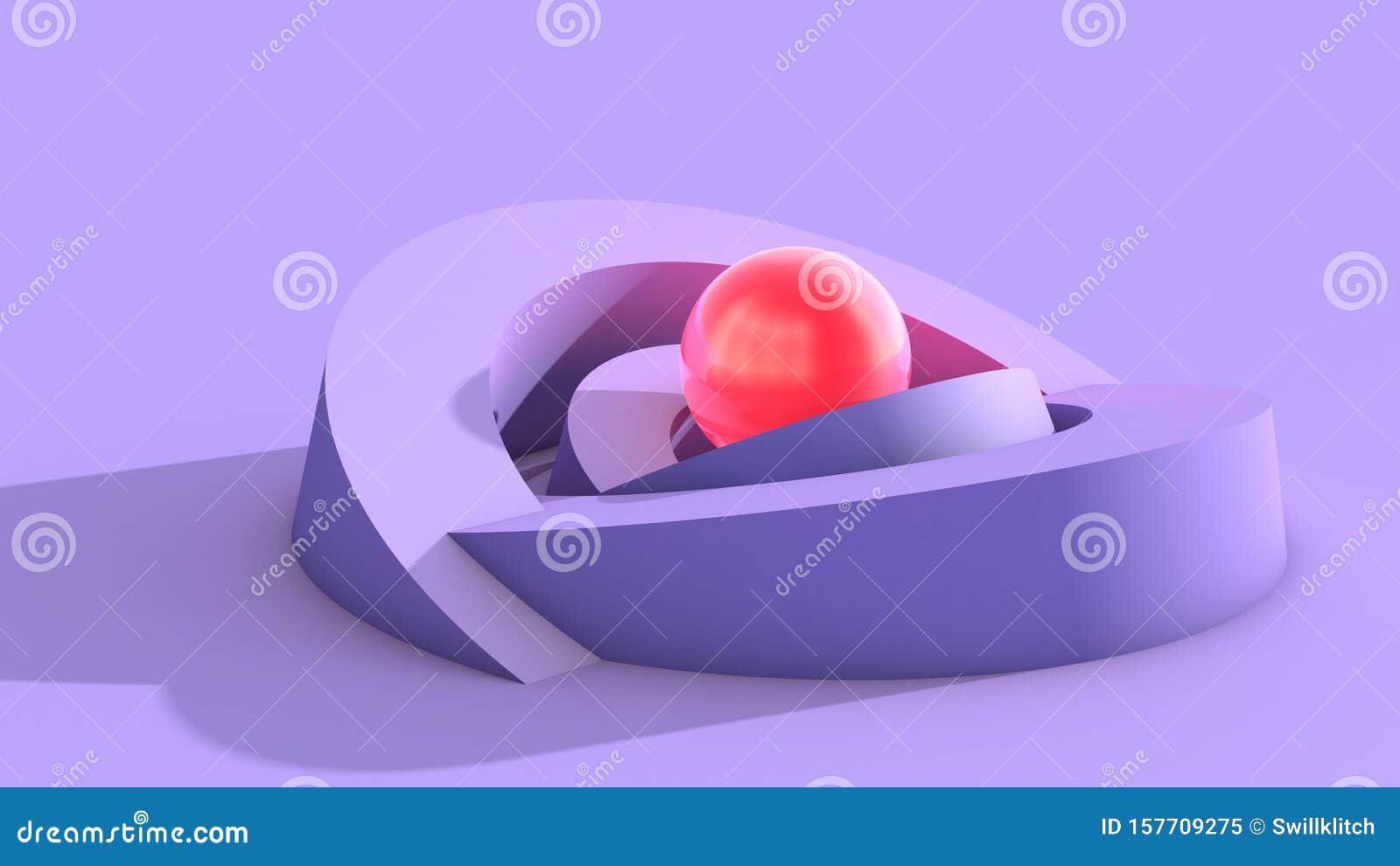 Red Core Of A Sphere Royalty-Free Stock Photography | CartoonDealer.com ...