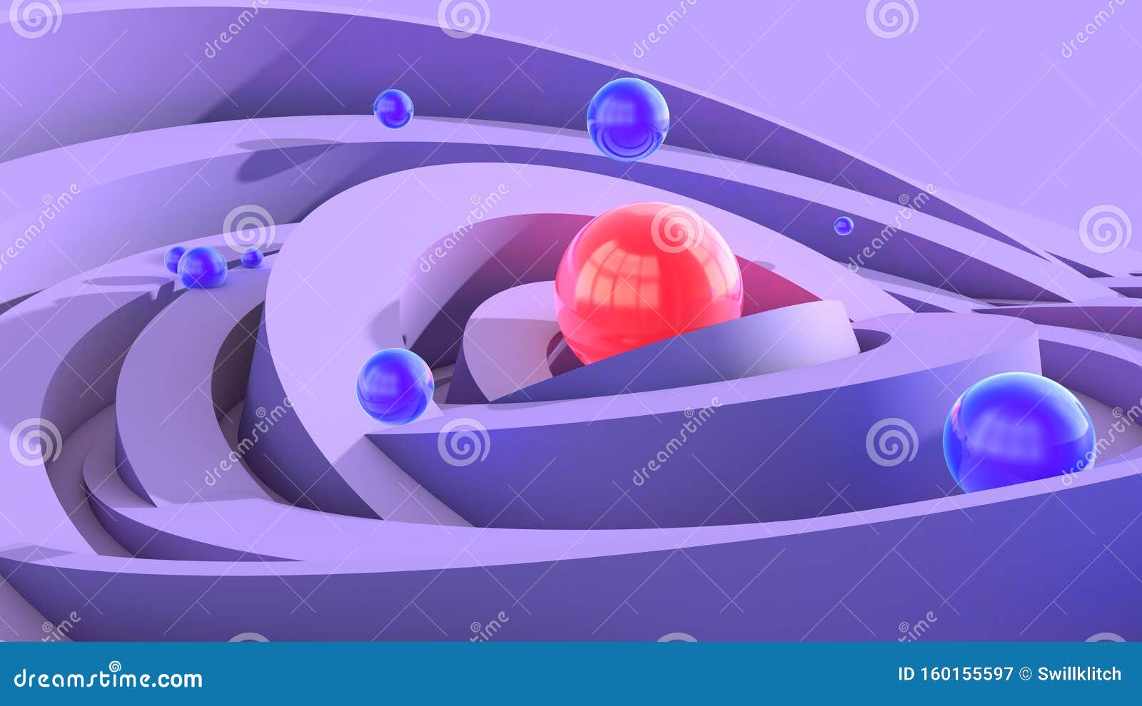 Red Core Of A Sphere Royalty-Free Stock Photography | CartoonDealer.com ...
