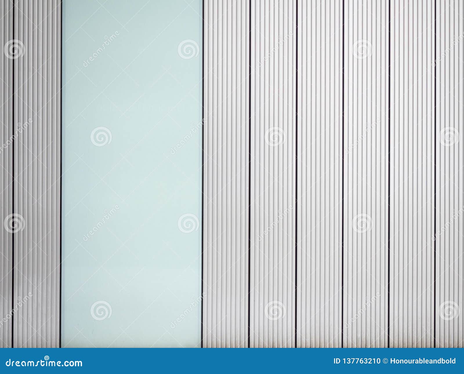 Abstract Architecture Detail Background Panel and Color Strip Metallic ...