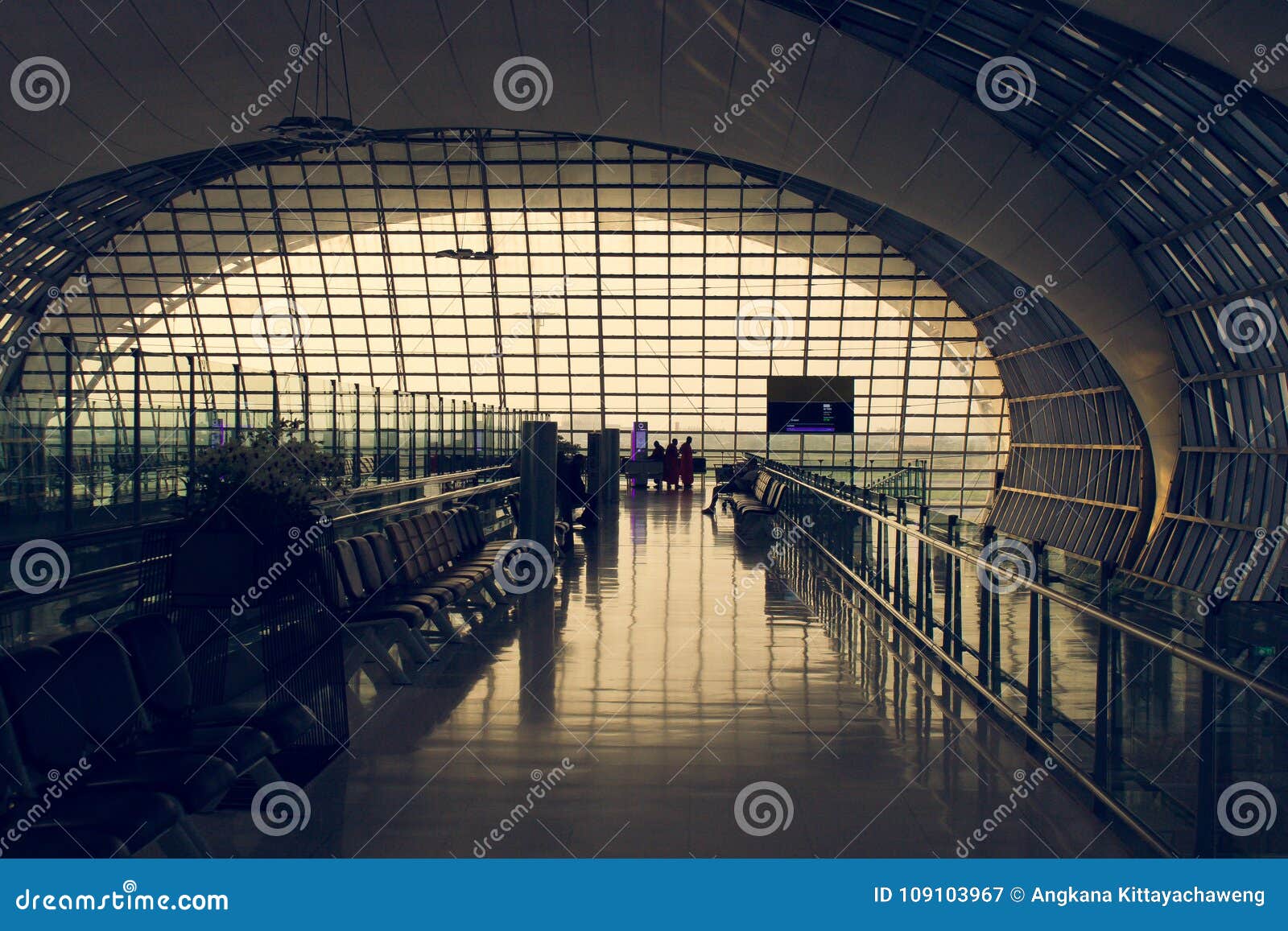 Abstract Architecture Interior Design of Modern Building. Stock Image ...