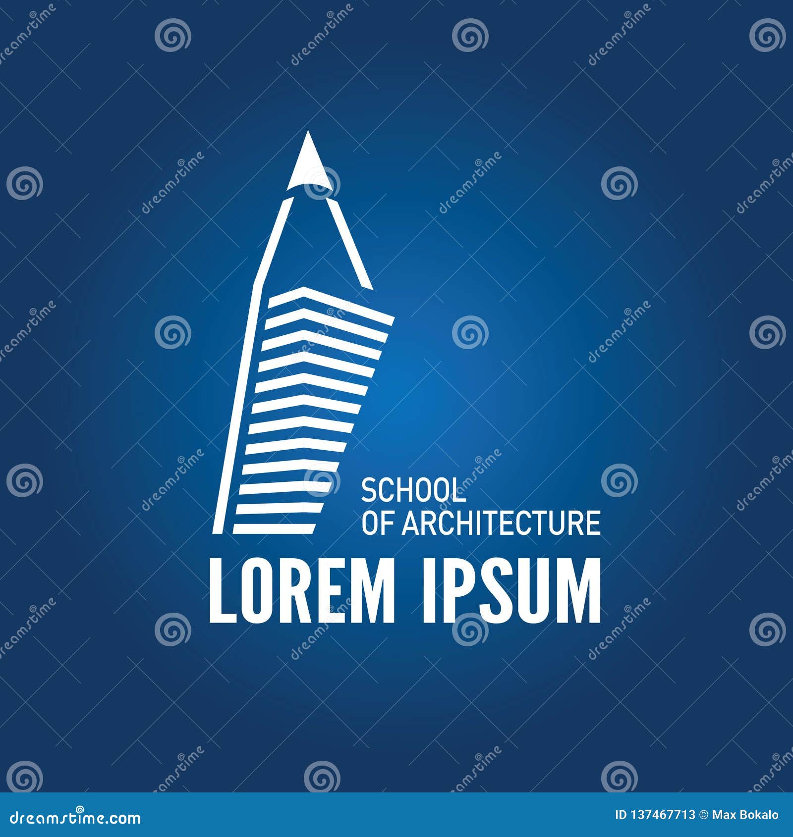 Abstract Architecture Logo Design Stock Vector - Illustration of ...