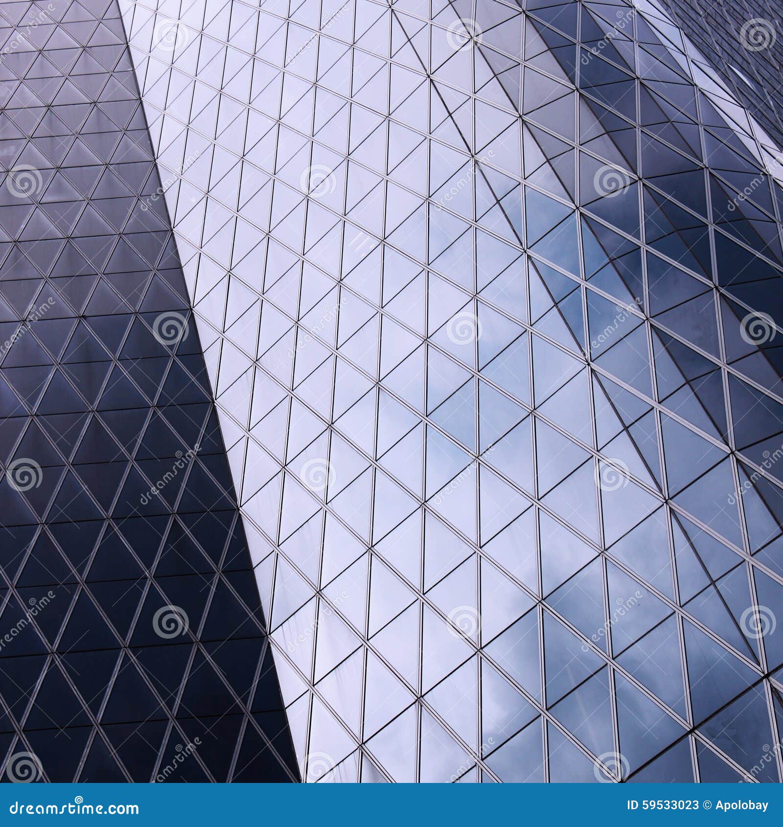 Abstract Architecture of a Modern Building Stock Image - Image of black ...