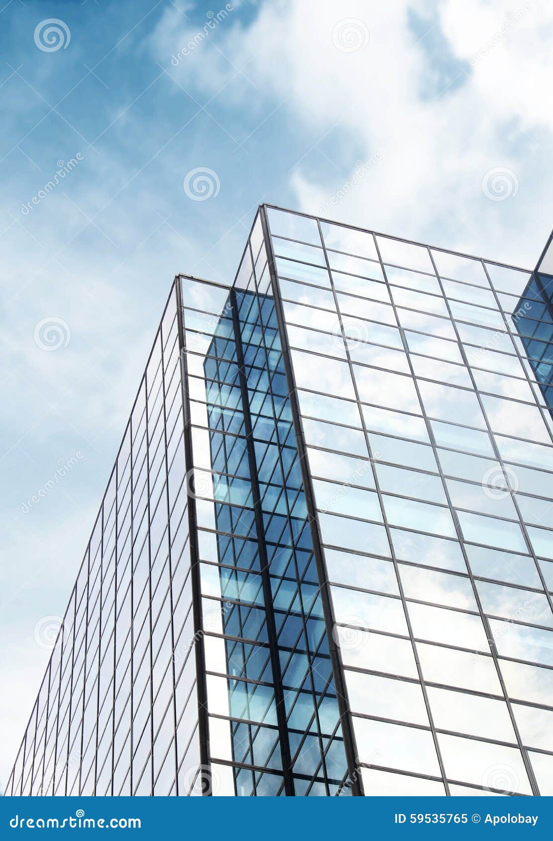 Abstract Architecture of a Modern Building Stock Image - Image of ...