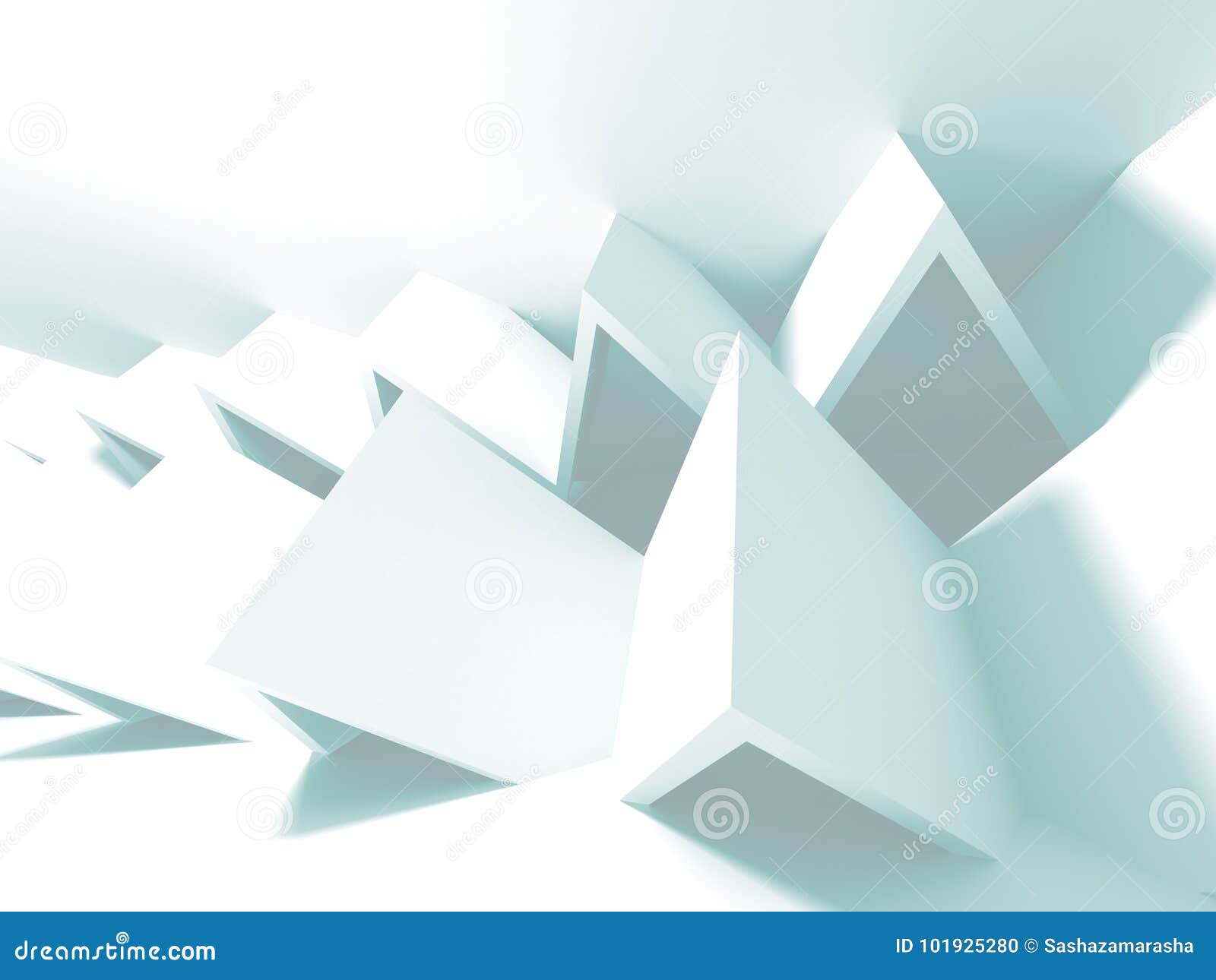 Abstract Architecture Modern Design Background Stock Illustration ...