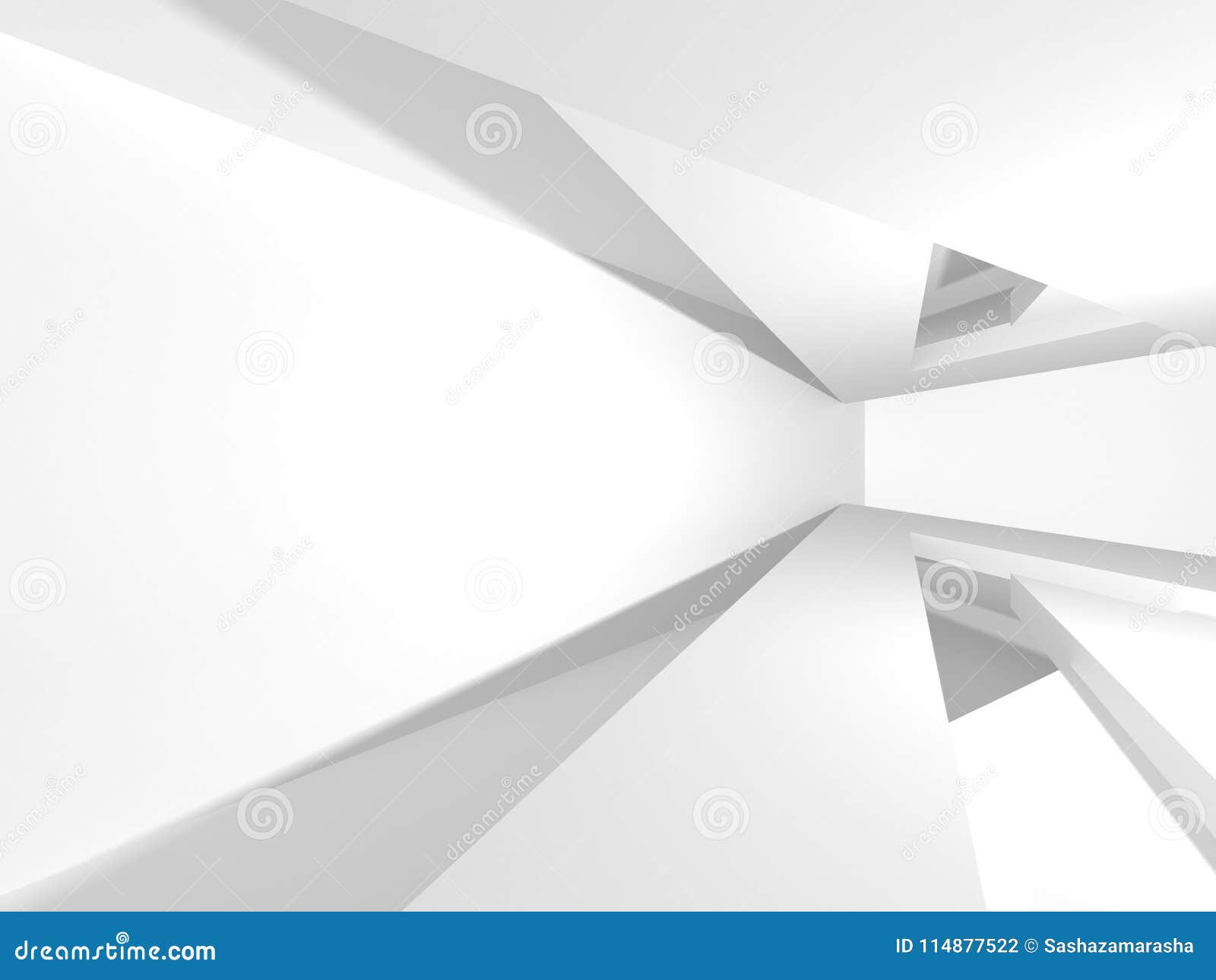 Abstract Architecture Modern Design Background Stock Illustration ...