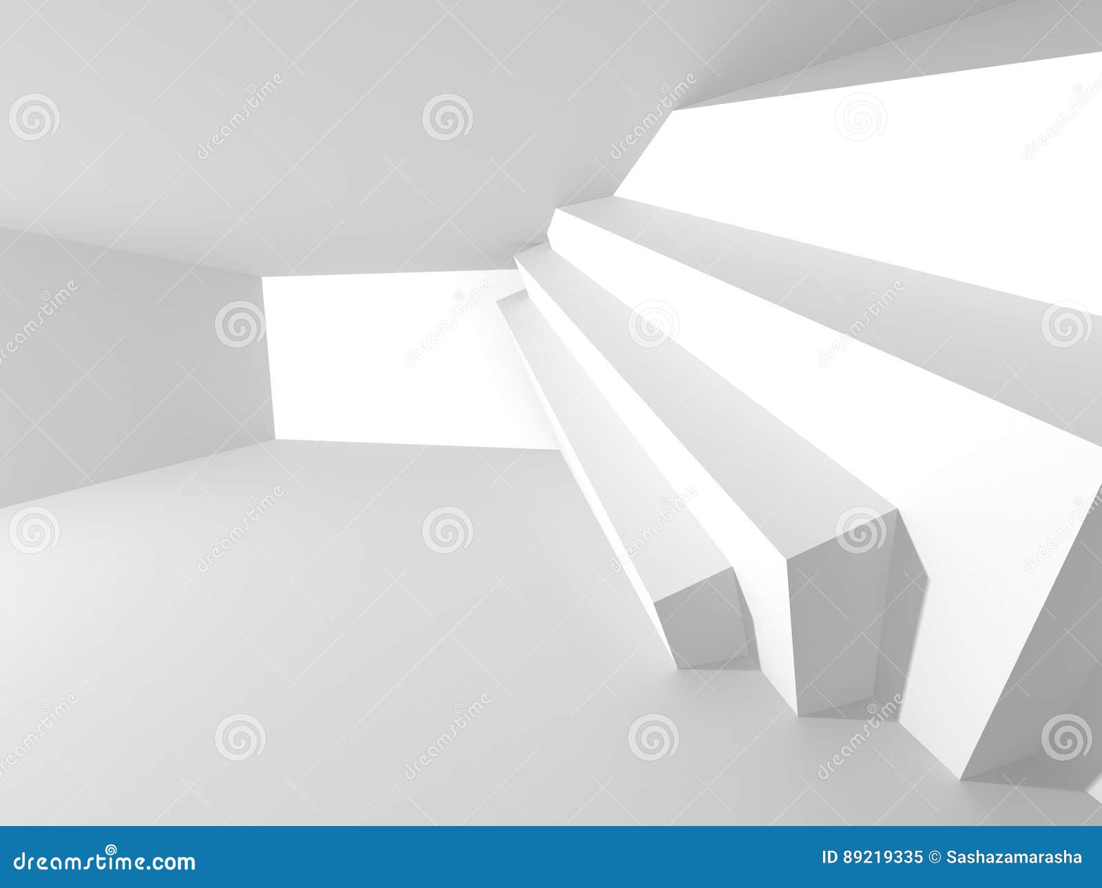Abstract Architecture Modern Design Background Stock Illustration ...