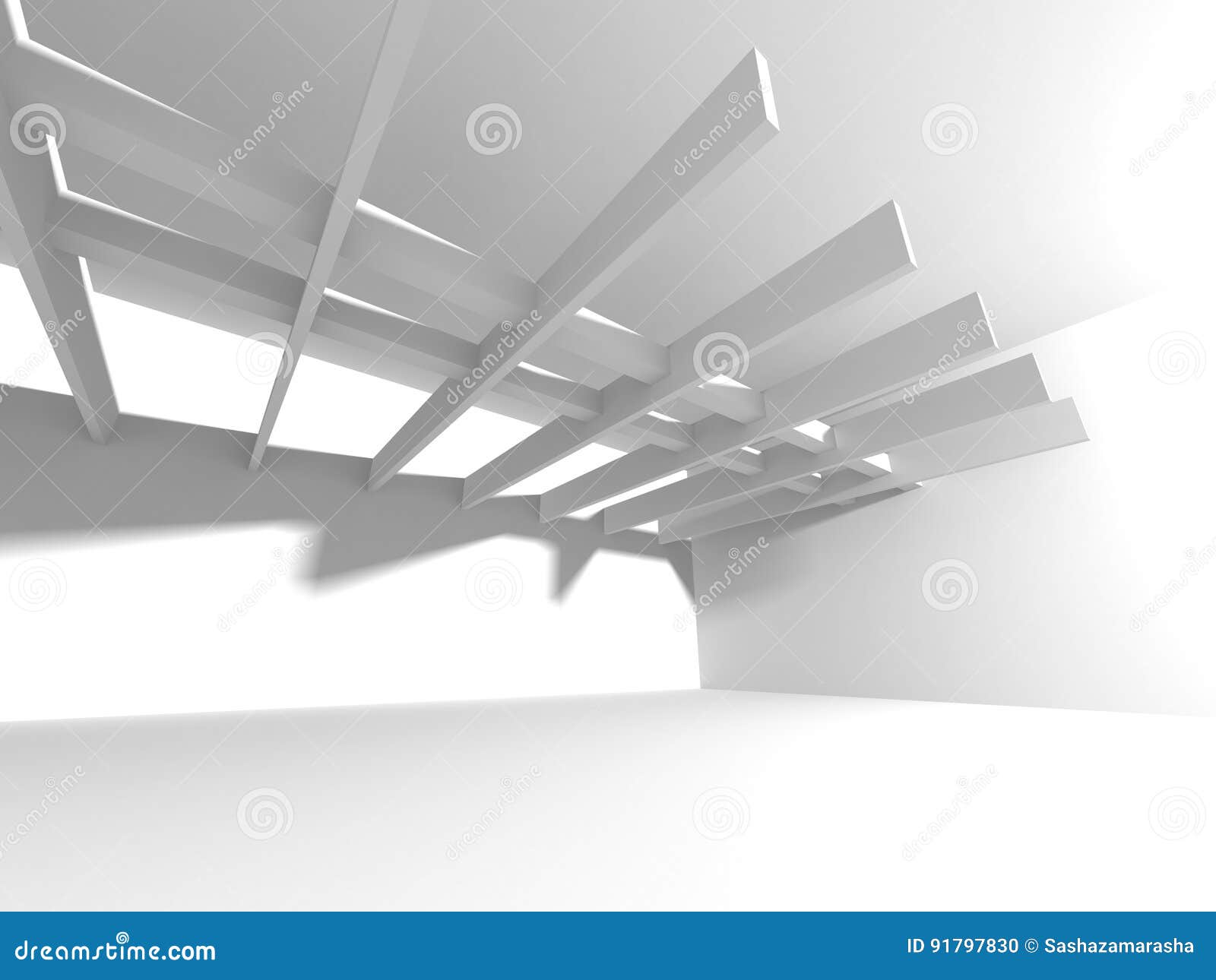 Abstract Architecture Modern Design Background Stock Illustration ...
