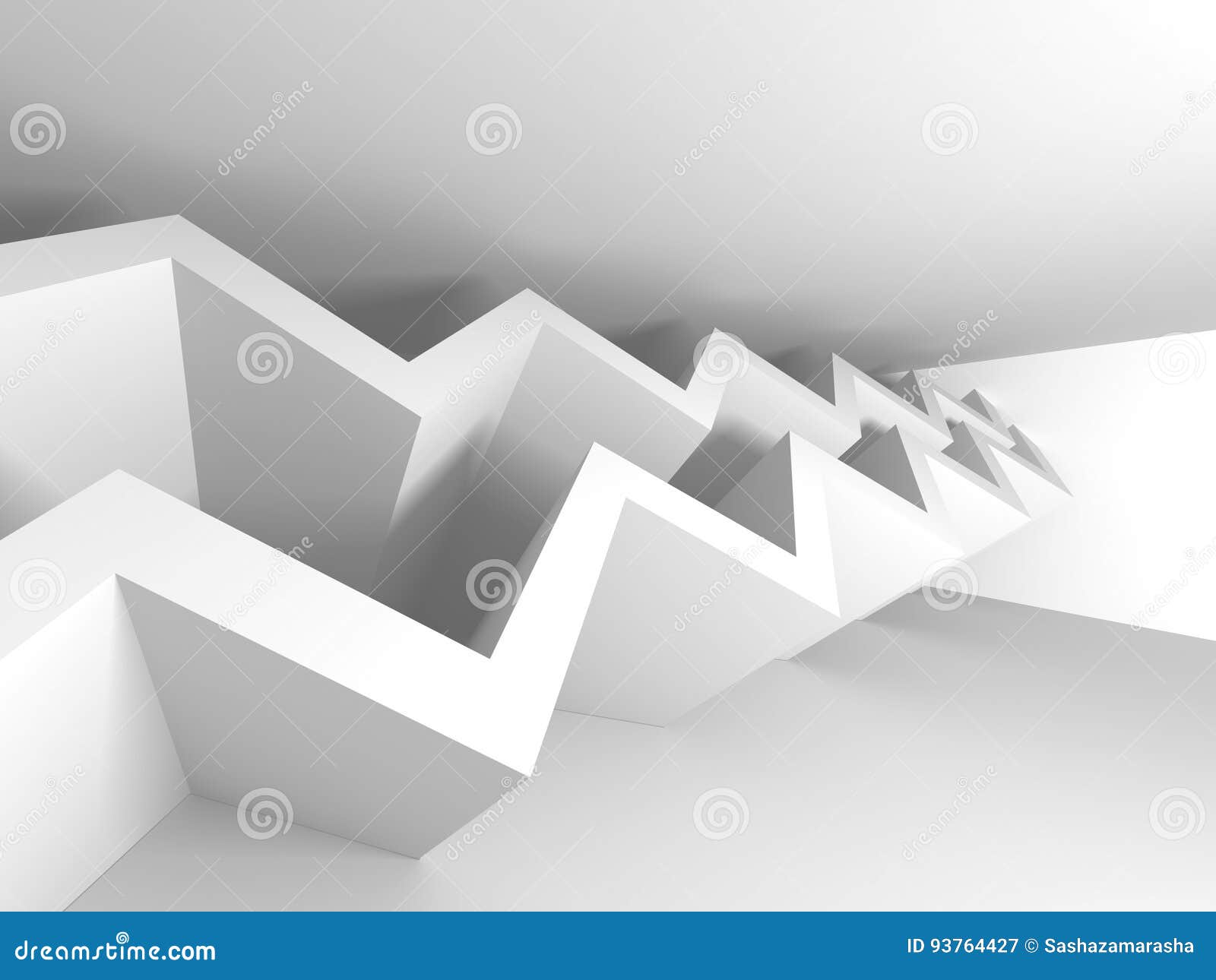 Abstract Architecture Modern Design Background Stock Illustration ...