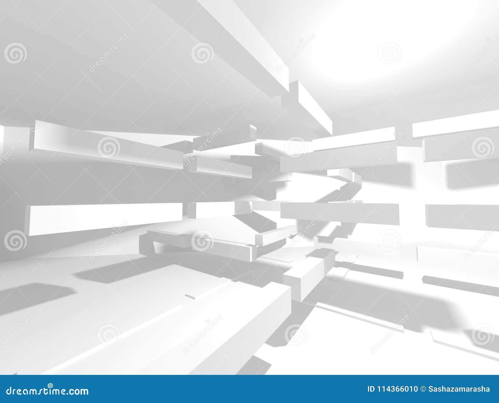 Abstract Architecture Modern Design Background Stock Illustration ...