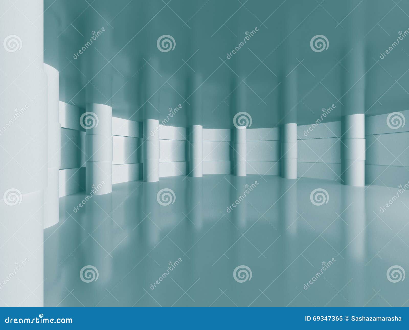 Abstract Architecture Modern Futuristic Design Background Stock ...