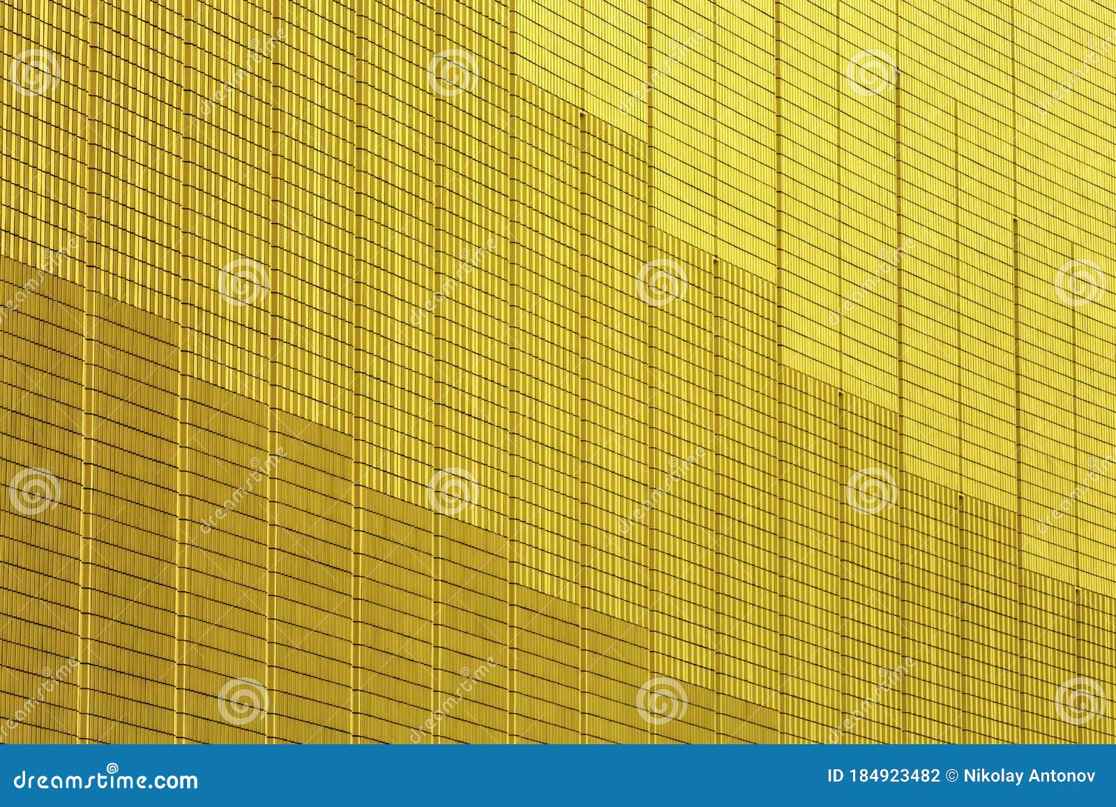 Abstract Architecture Pattern. Yellow Modern Building Wall Abstract ...