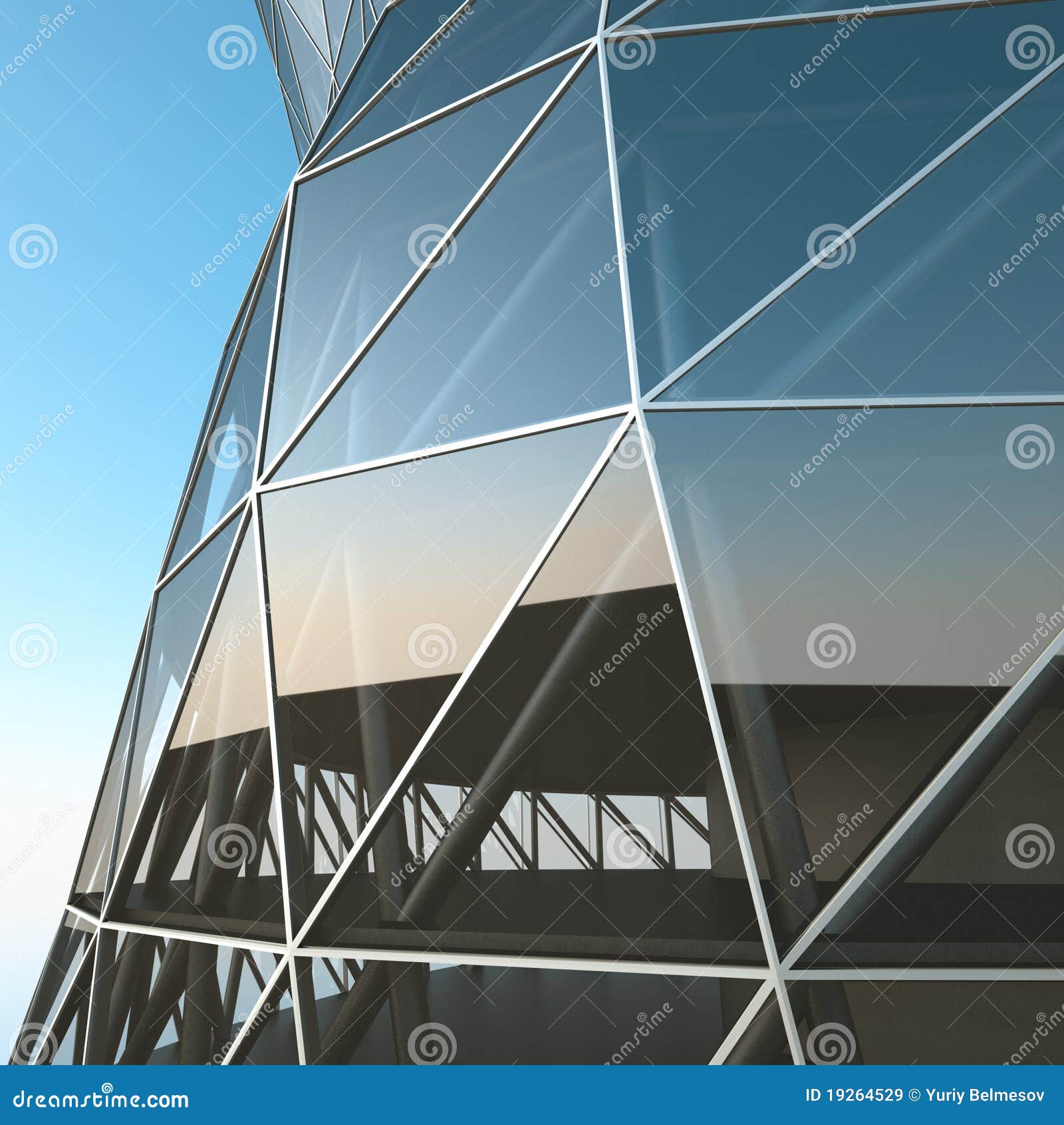 Abstract architecture wall stock illustration. Illustration of business ...
