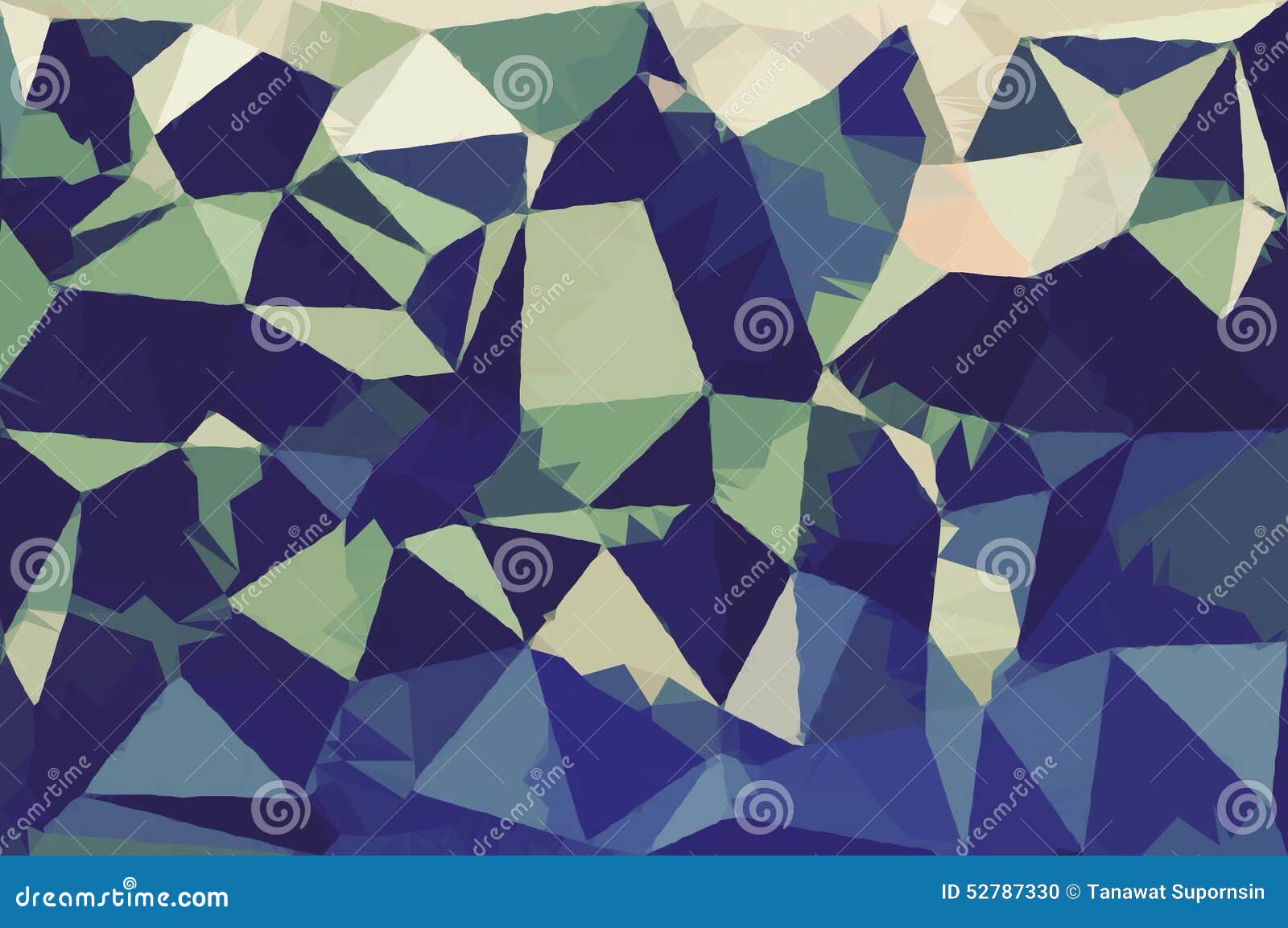 Abstract Army Concept Low Poly Bokeh Wallpaper Stock Illustration ...