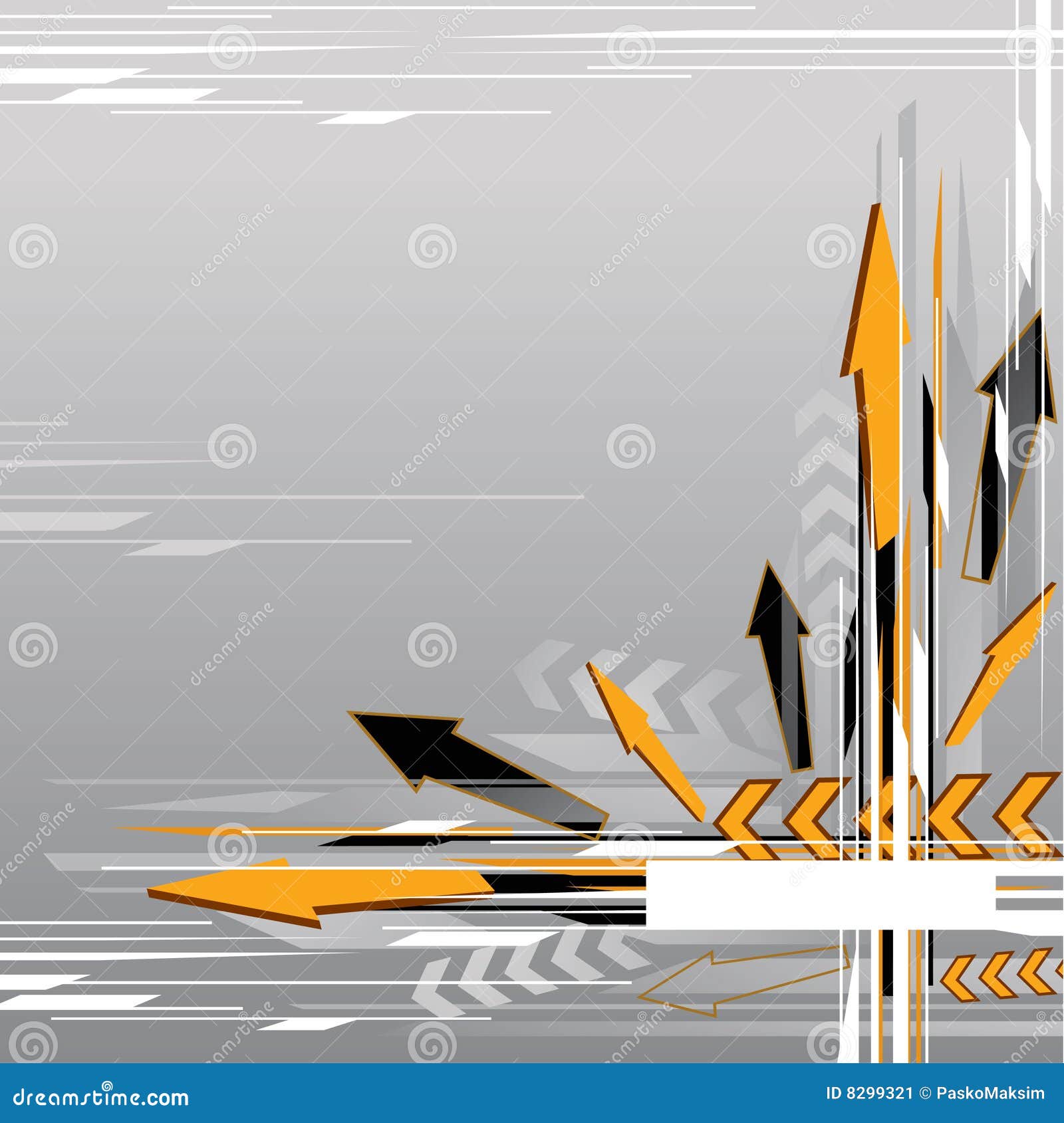 Abstract arrow background stock vector. Illustration of graphic - 8299321