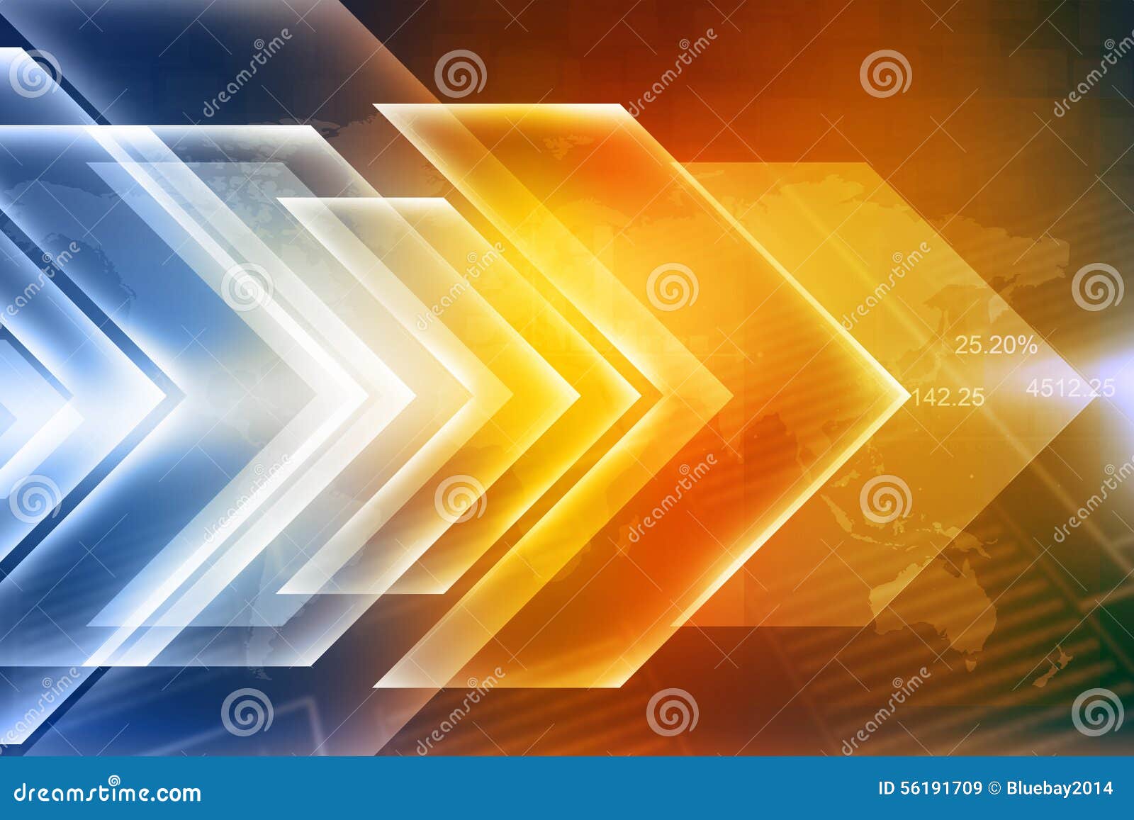 Abstract Arrow Background stock illustration. Illustration of abstract ...